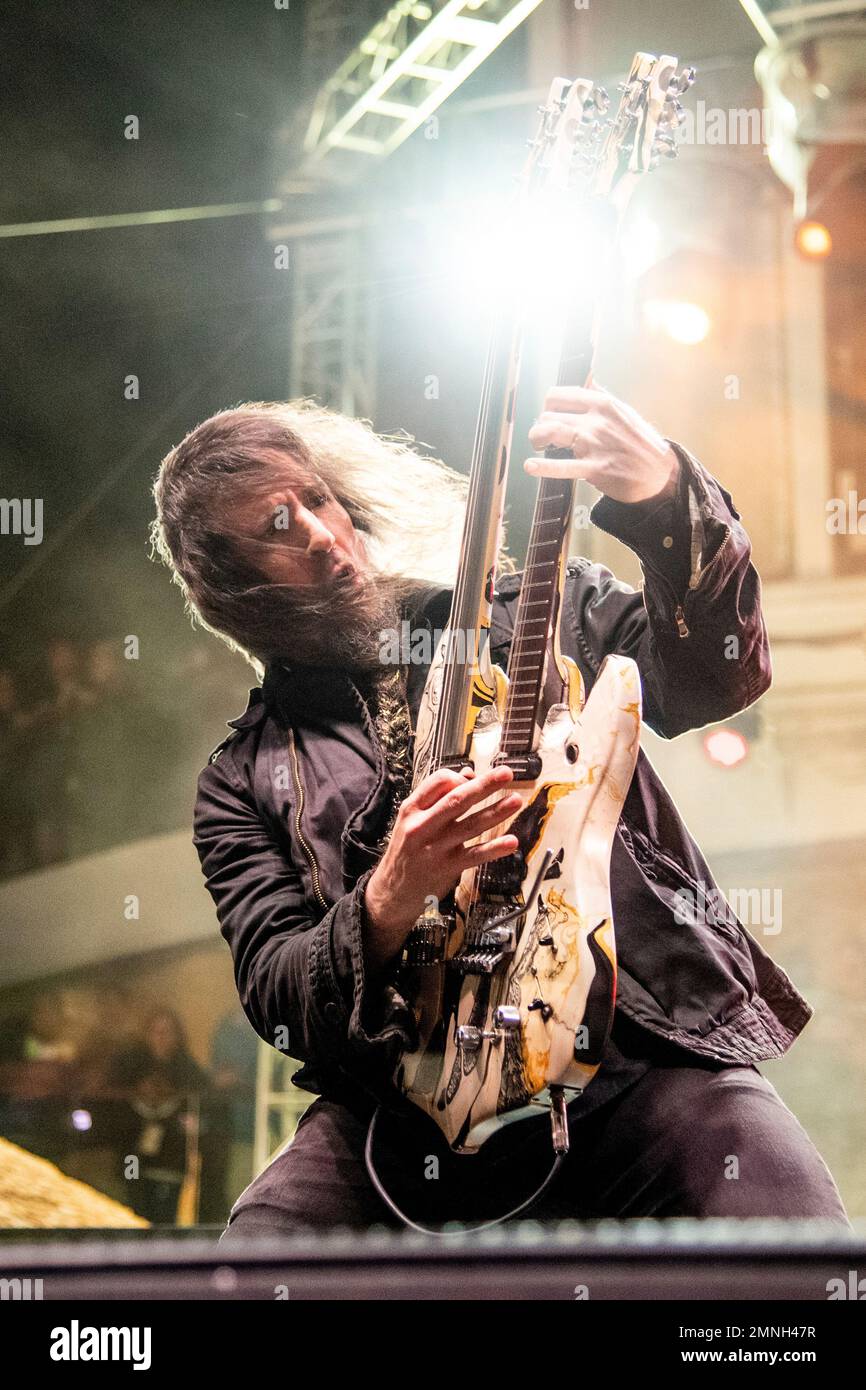 Ron Thal performs with The Stowaways on board the Carnival Magic during ...