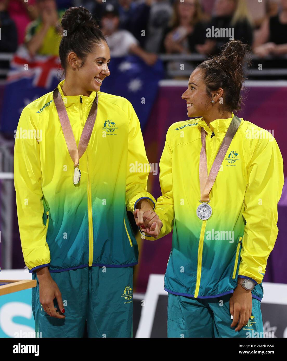 Australia's Mariafe Artacho Del Solar, right, and Taliqua Clancy ...