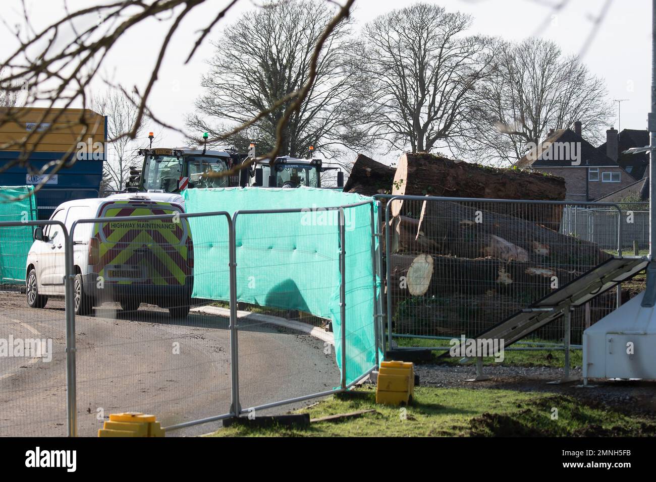 Hs2 removing trees hi-res stock photography and images - Alamy