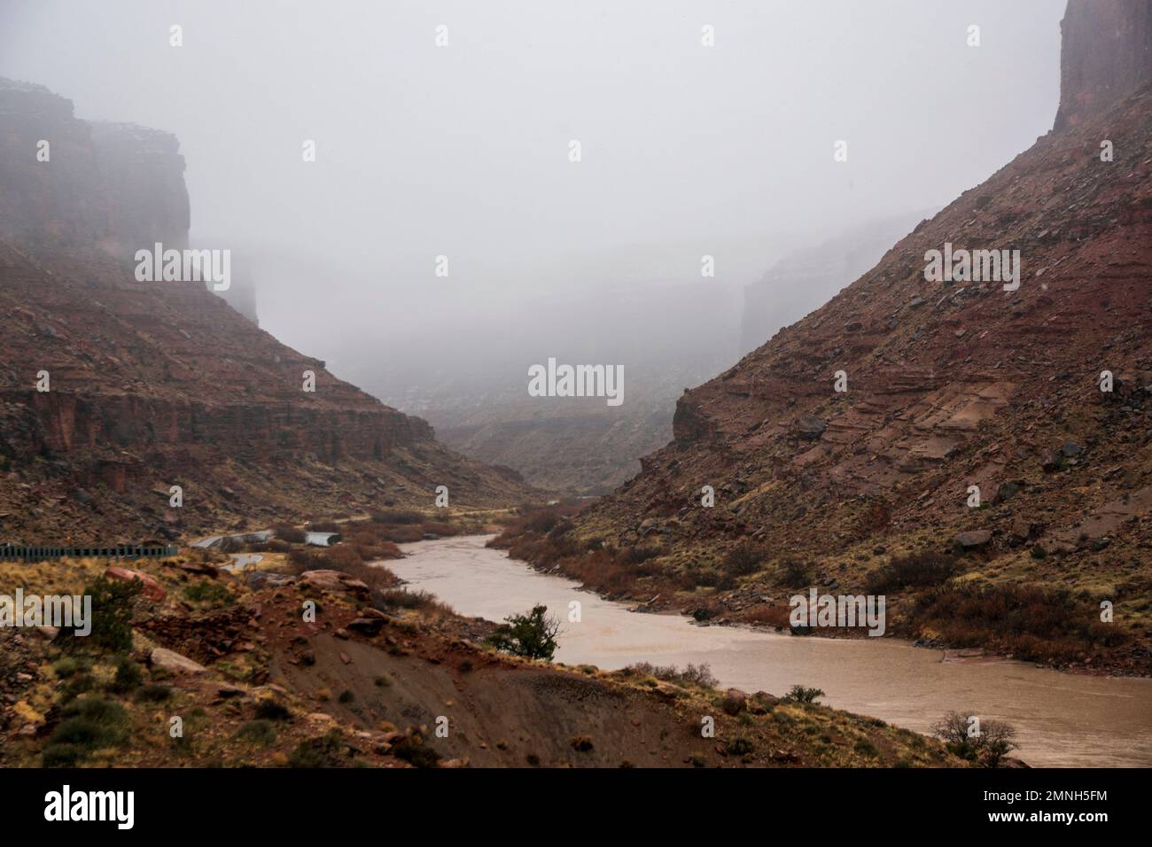 Utah State Route 128 is a Scenic Byway that runs along the Colorado ...