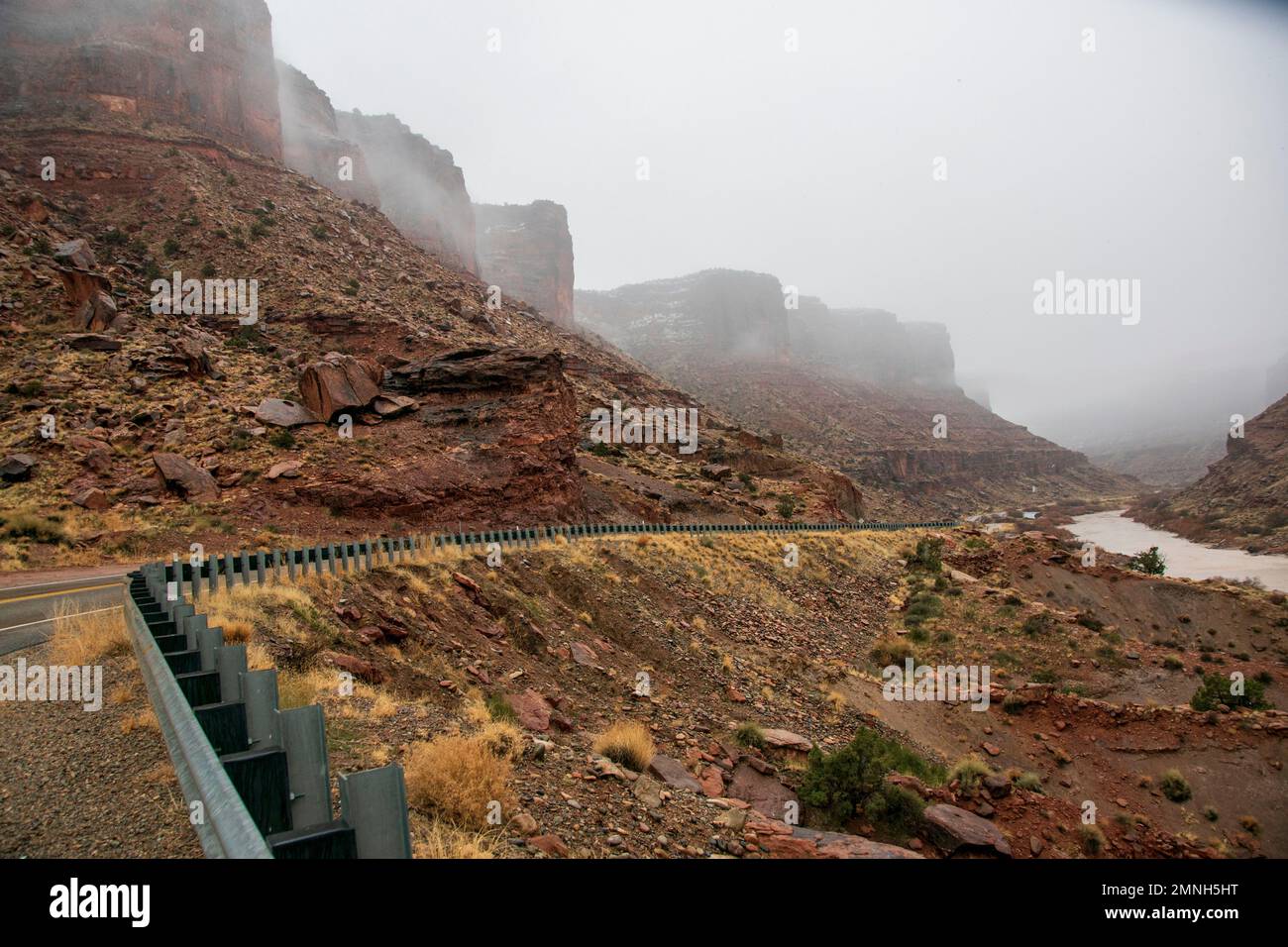 Utah State Route 128 is a Scenic Byway that runs along the Colorado ...