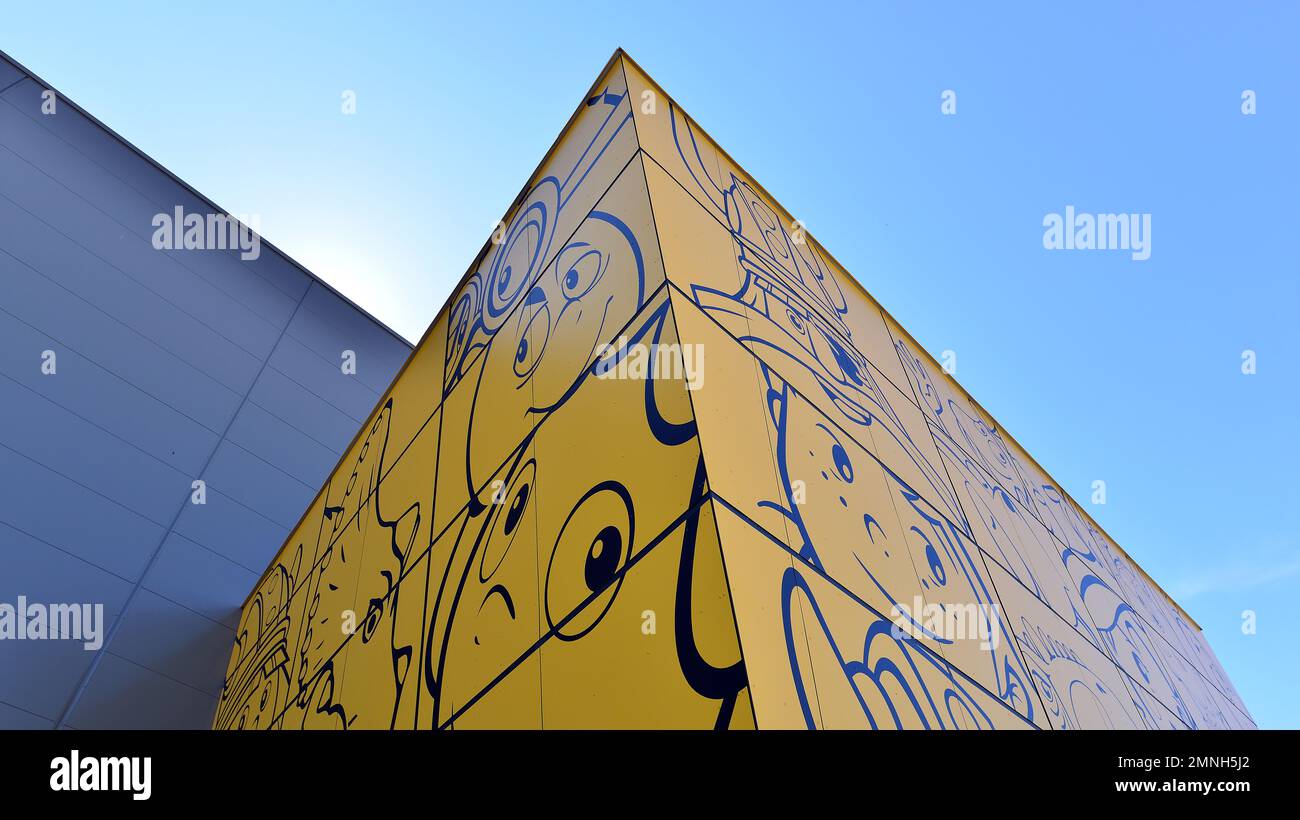 A Fragment Of The Steel And Glass Metal Facade Of Building Detail Architecture Steel And Glass