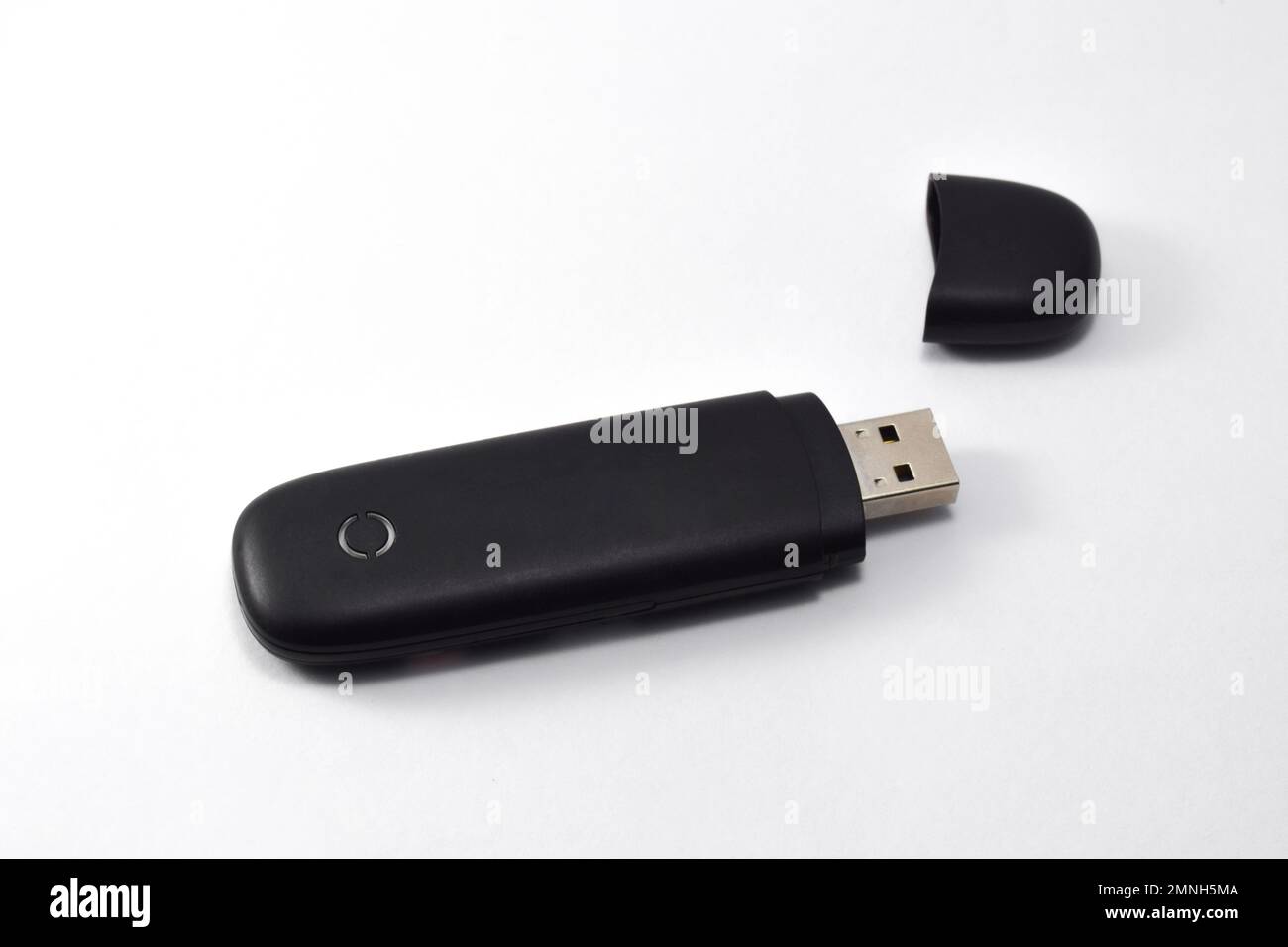 mobile modem isolated on white background Stock Photo - Alamy