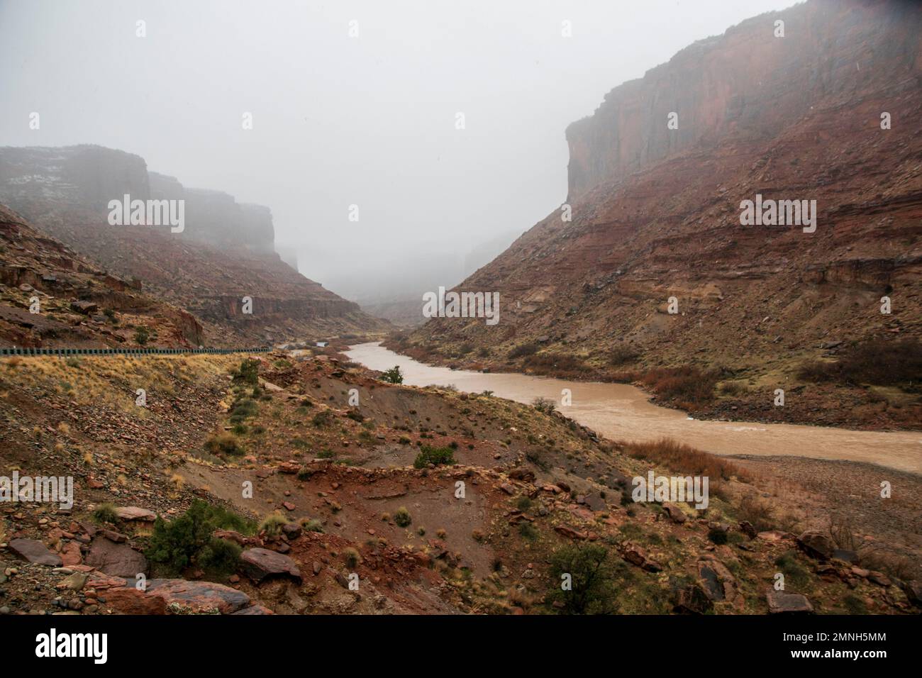 Utah State Route 128 is a Scenic Byway that runs along the Colorado ...