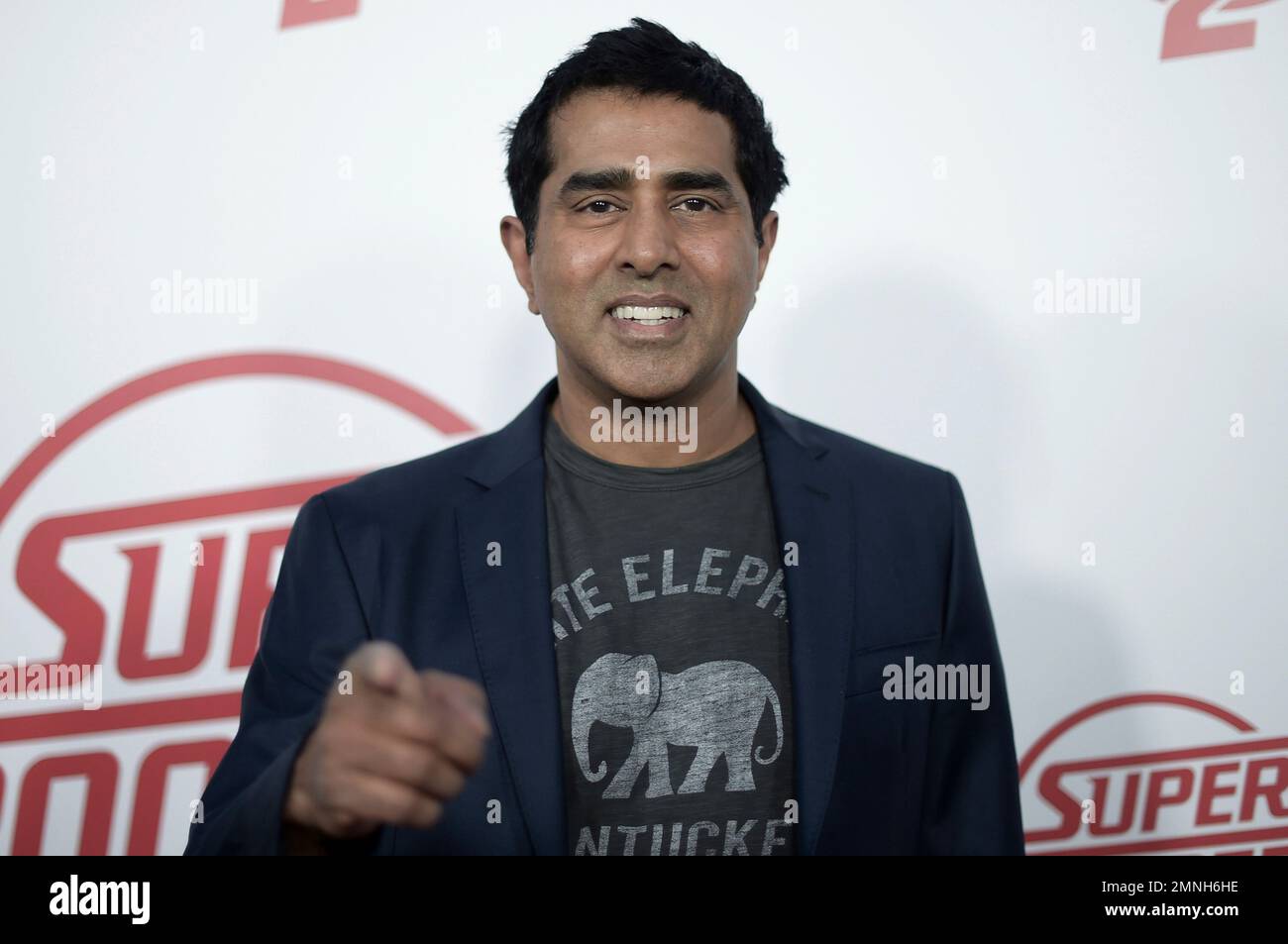 Jay Chandrasekhar attends the LA premiere of "Super Troopers 2" at ...