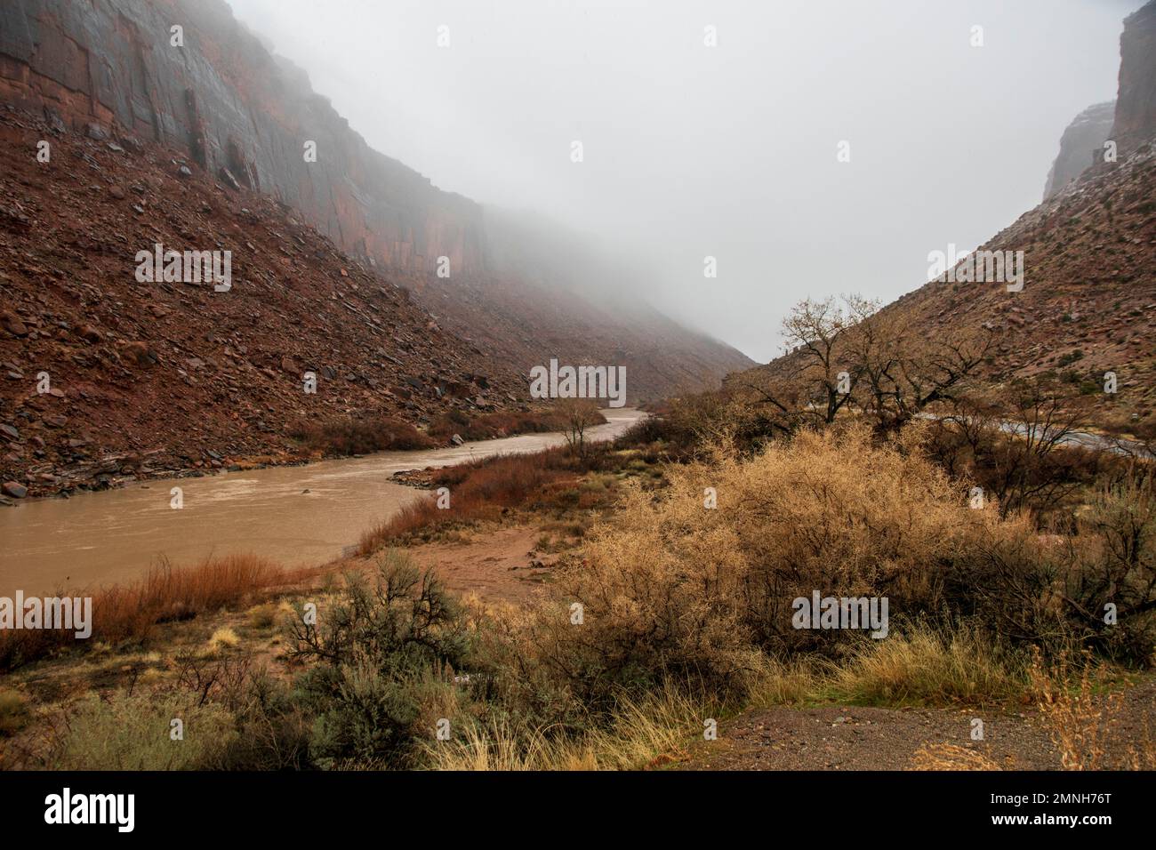 Utah State Route 128 is a Scenic Byway that runs along the Colorado ...