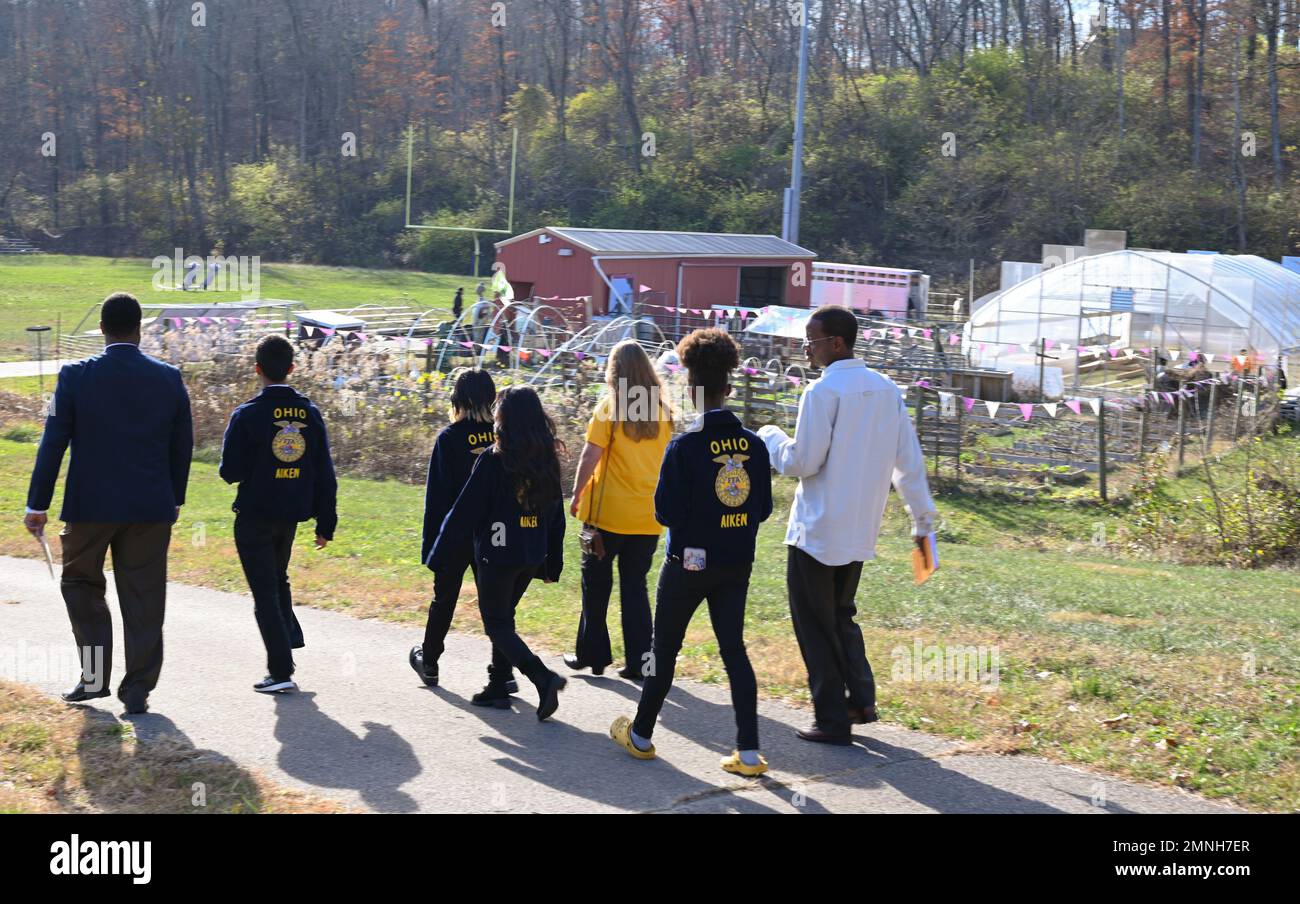 Ohio NRCS State Conservationist John Willson takes a tour, with FFA ...