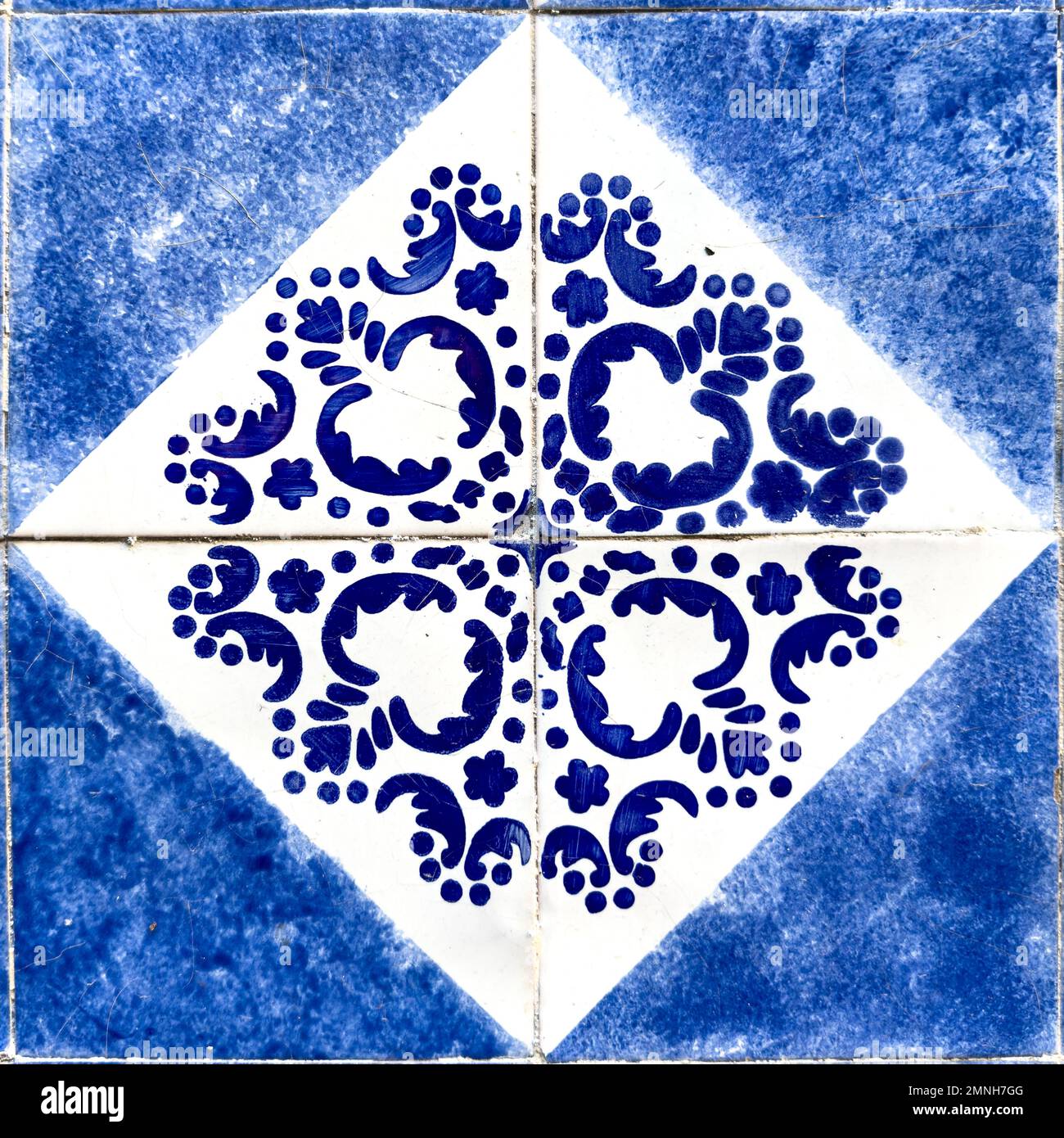 Vintage azulejos, traditional Portuguese tiles Stock Photo - Alamy