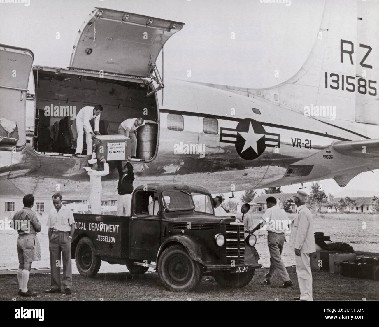 NAMRU [Naval Medical Research Unit] NAMRU and plane crew personnel ...