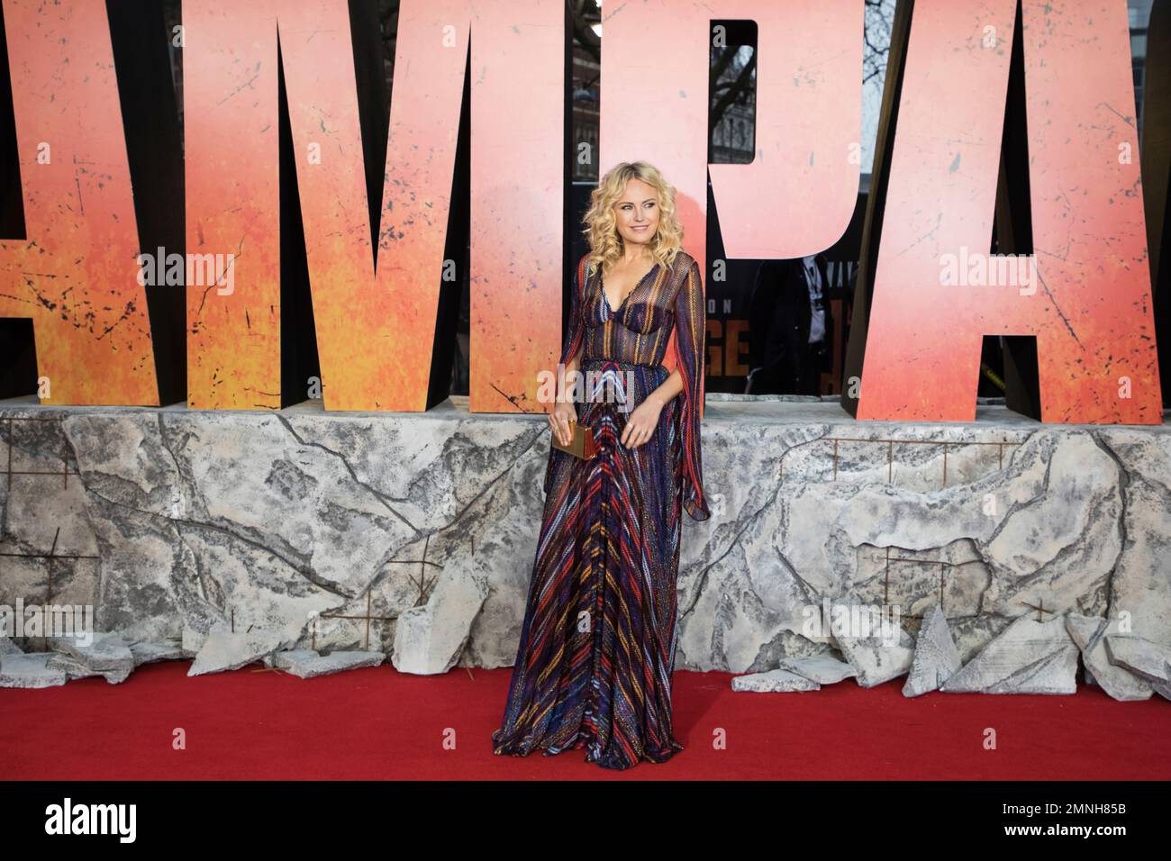 Actress Malin Akerman poses for photographers upon arrival at the ...