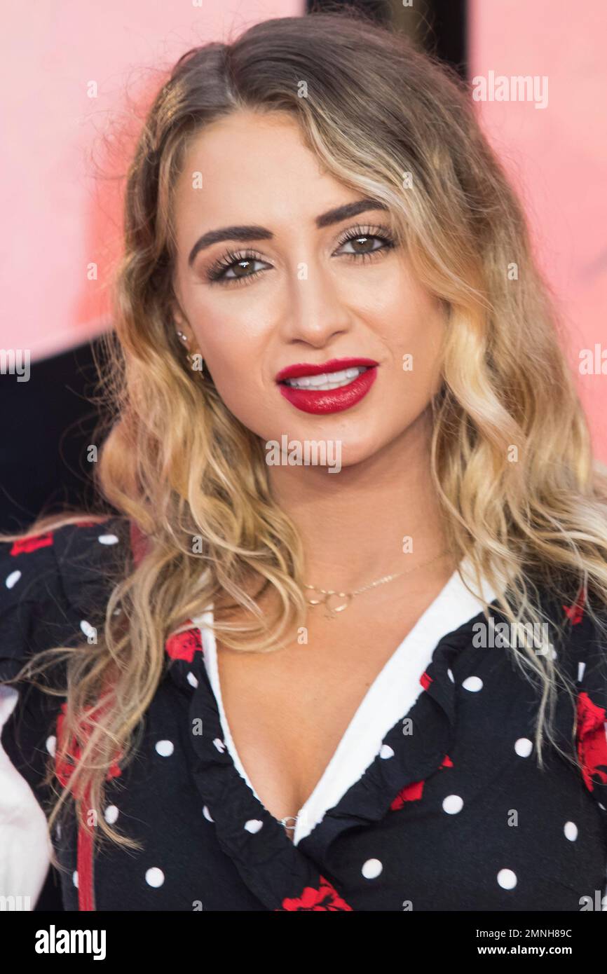 Georgia Harrison poses for photographers upon arrival at the premiere ...