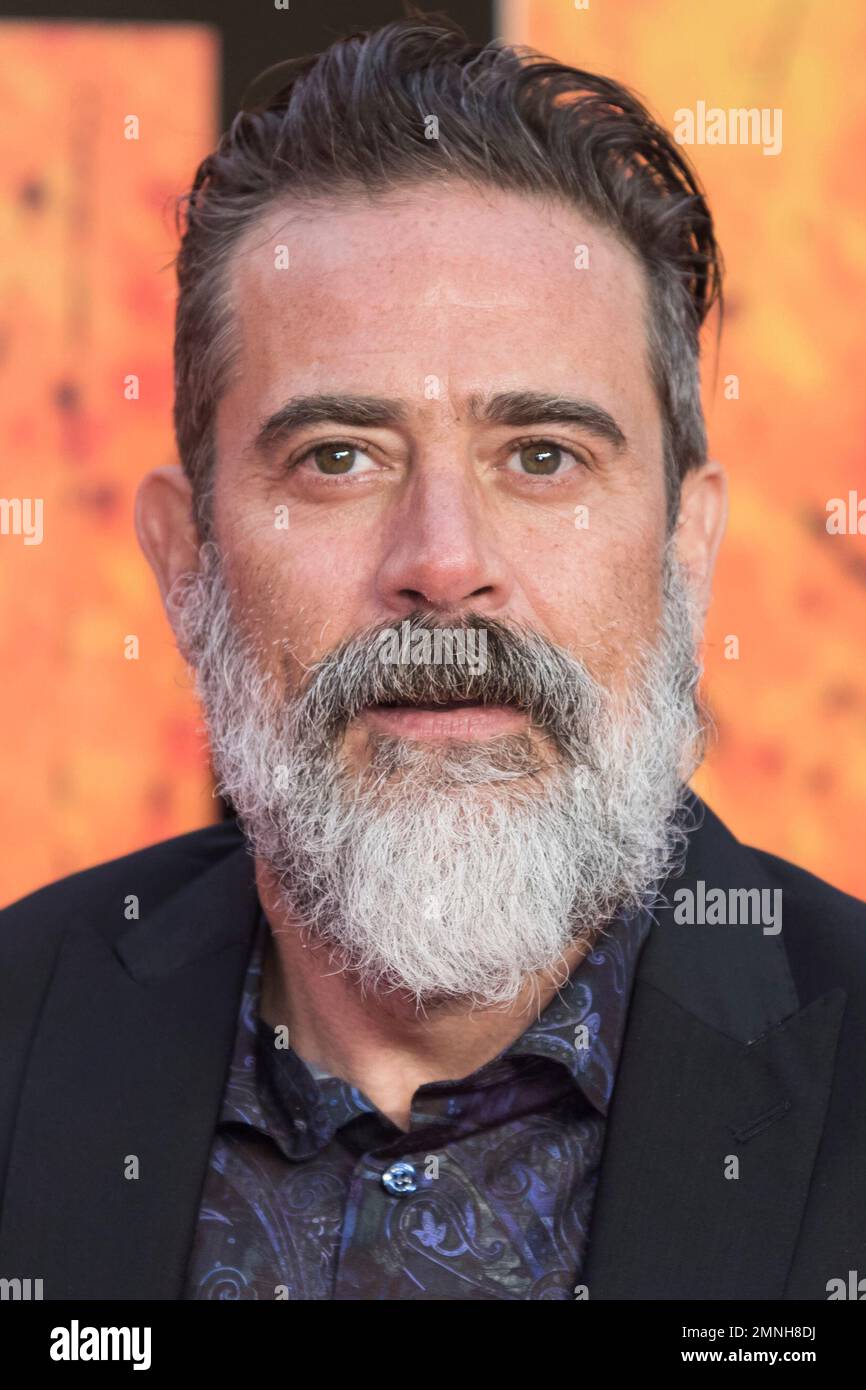 Actor Jeffrey Dean Morgan poses for photographers upon arrival at the ...
