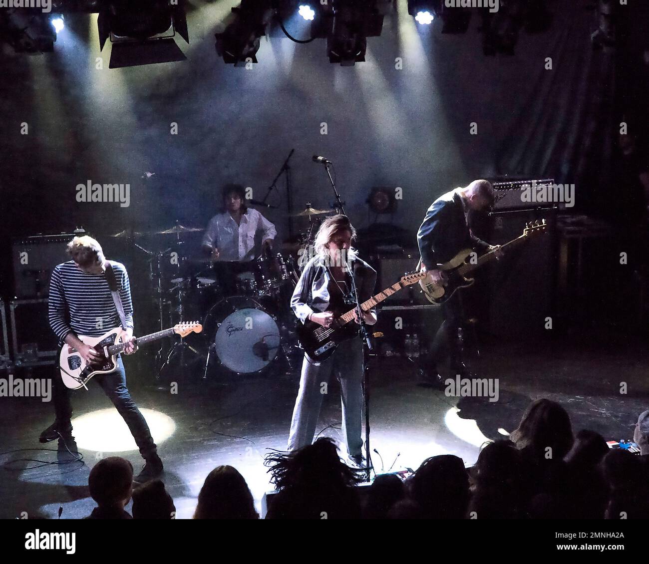 The British alternative rock band Wolf Alice performs at the Paradise ...