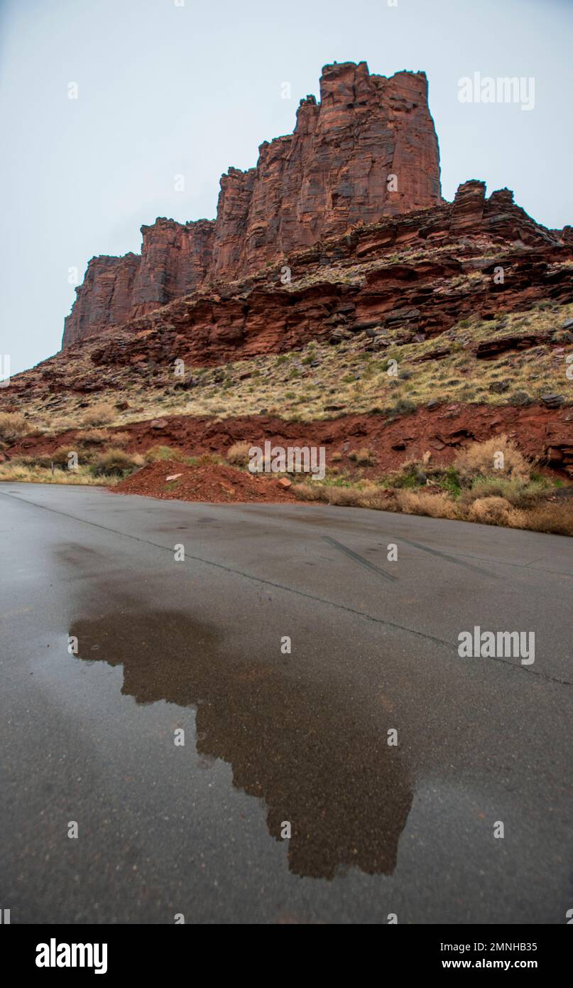 Utah State Route 128 is a Scenic Byway that runs along the Colorado ...