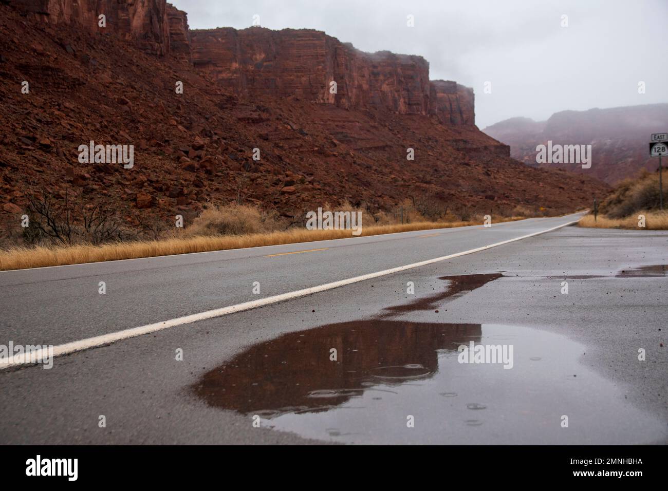 Utah State Route 128 is a Scenic Byway that runs along the Colorado ...