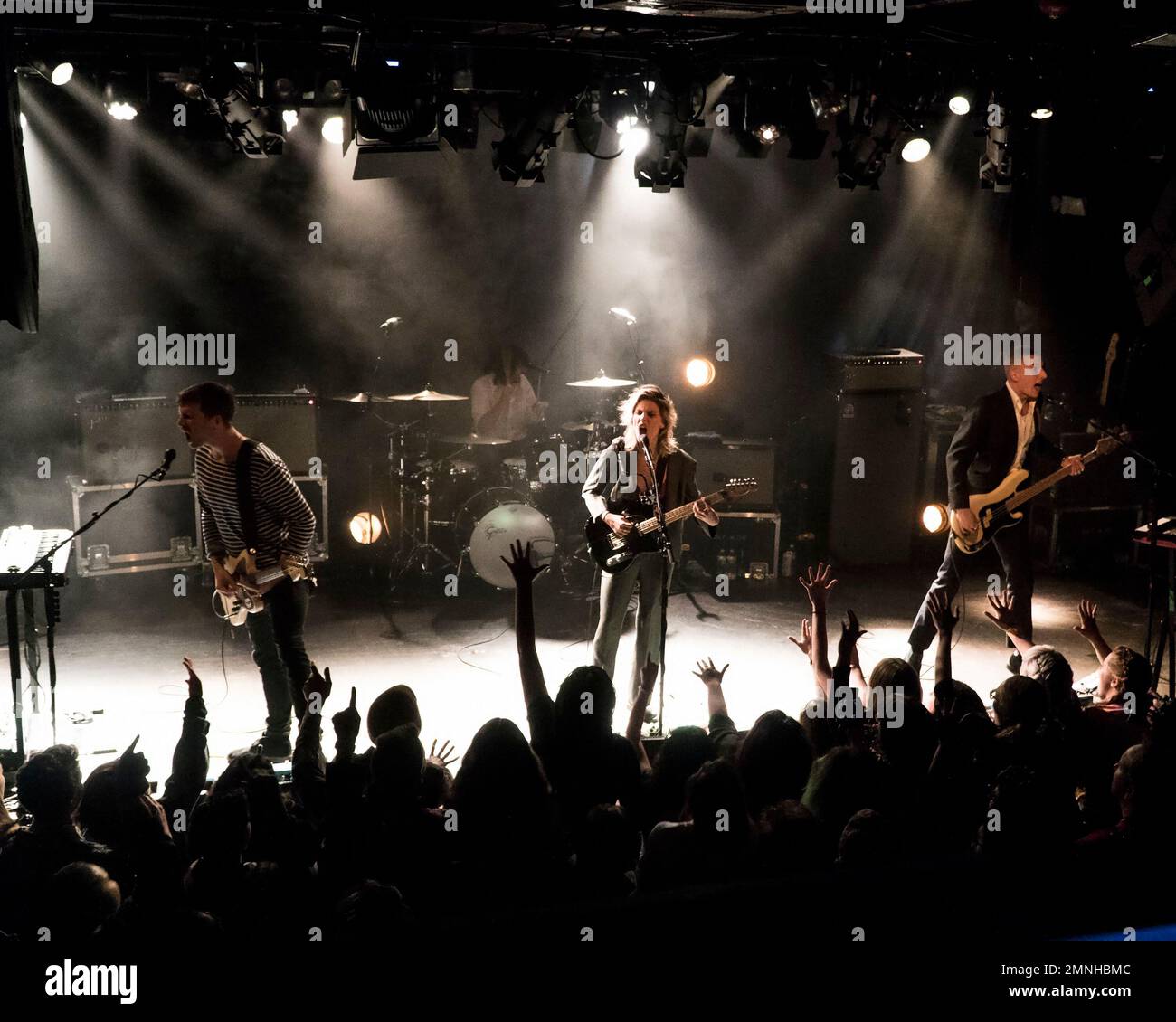 The British alternative rock band Wolf Alice performs at the Paradise ...