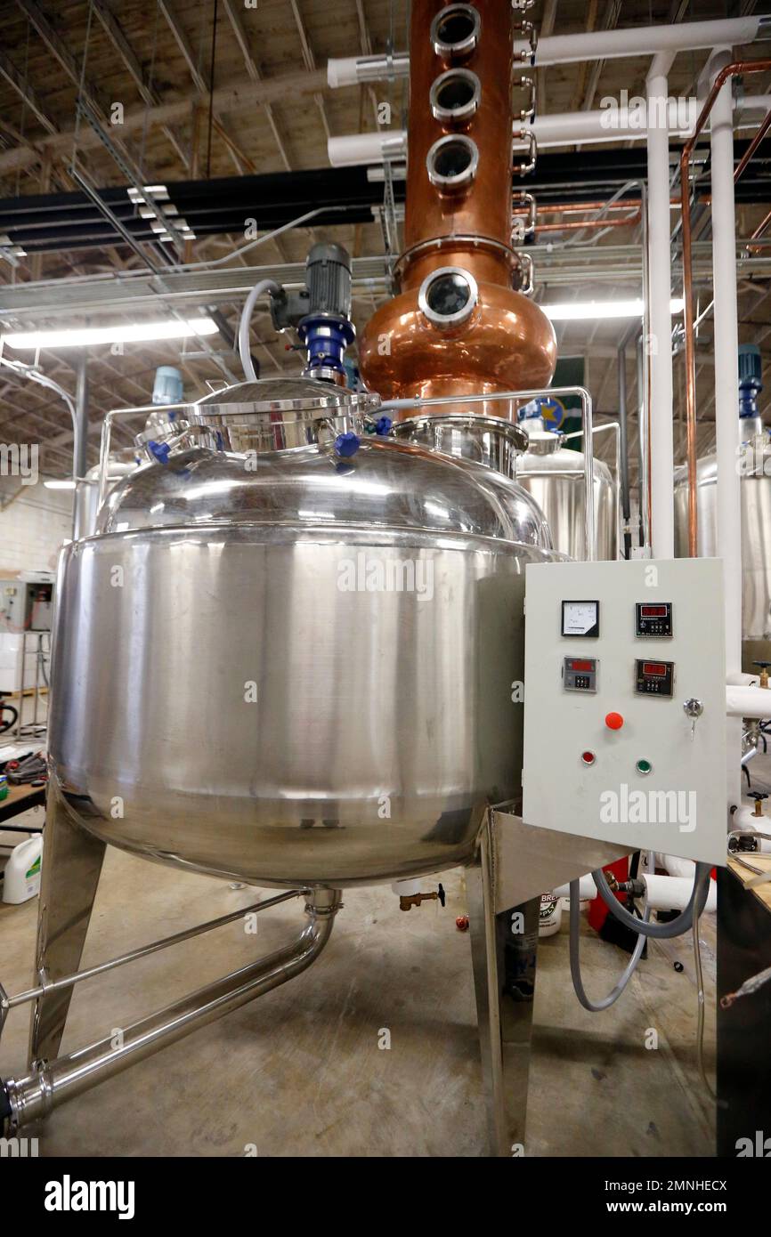 A still at the Cathead Distillery in Jackson, Miss., Thursday, March 24 ...