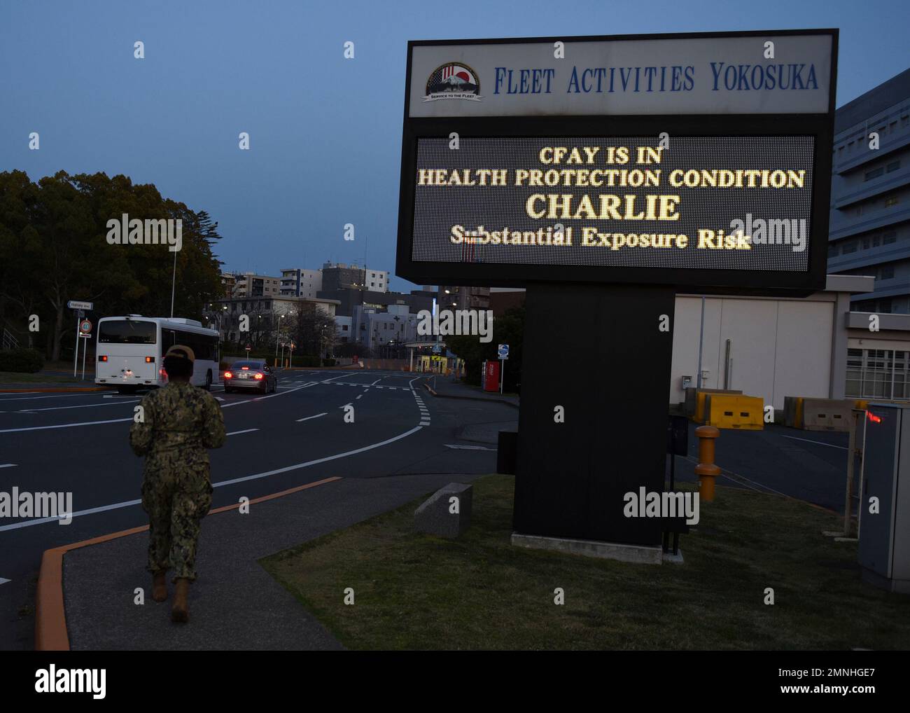 YOKOSUKA, Japan (March 26, 2020) The Commander, Fleet Activities ...