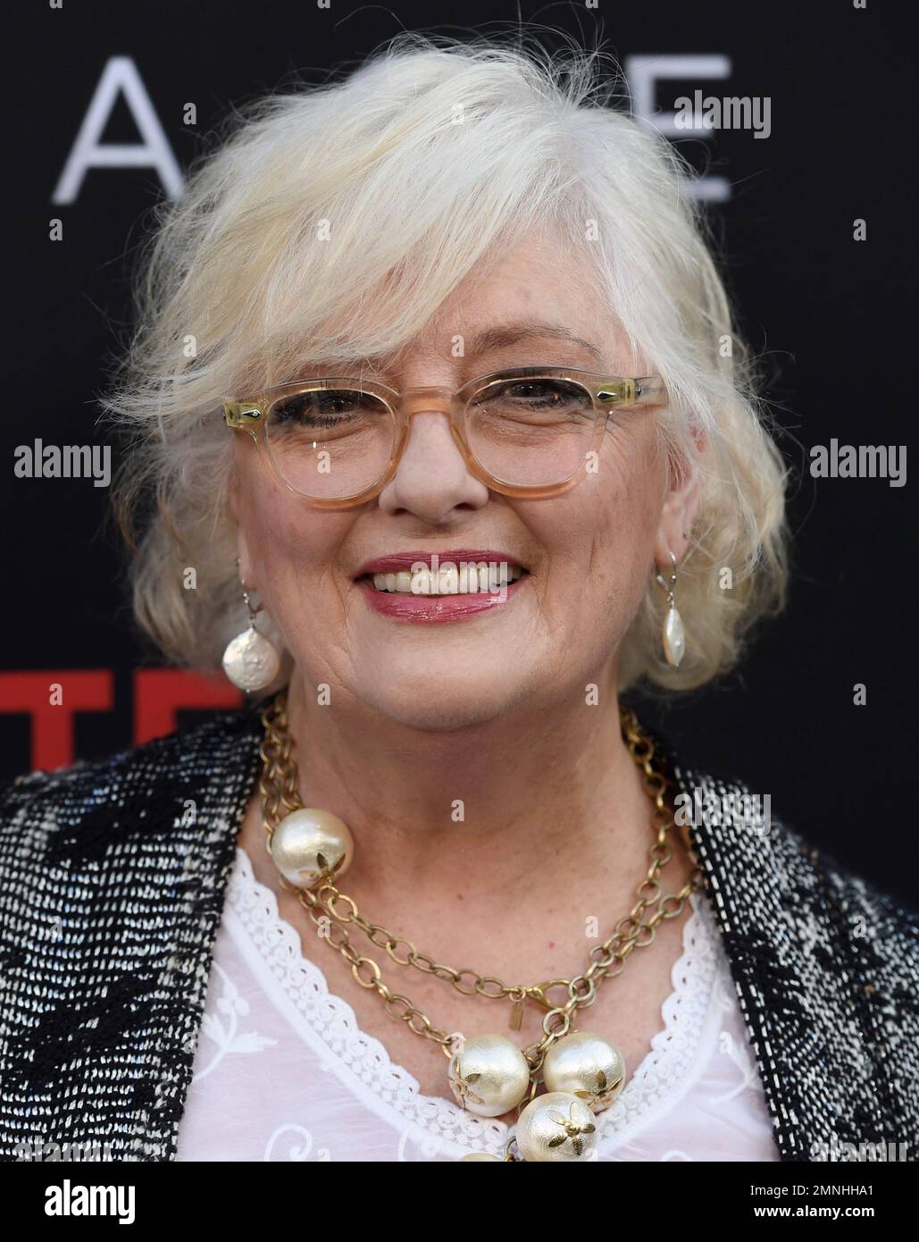 Angela Cartwright arrives at the Los Angeles premiere of "Lost in Space ...