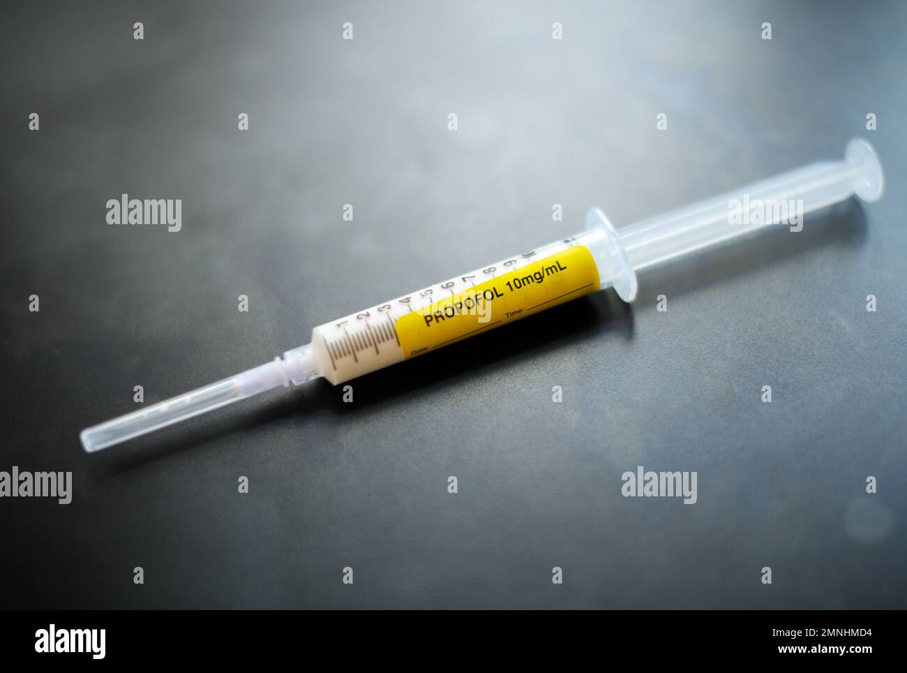 Fentanyl and Propofol Narcotic pandemic drug abuse with needles Stock ...