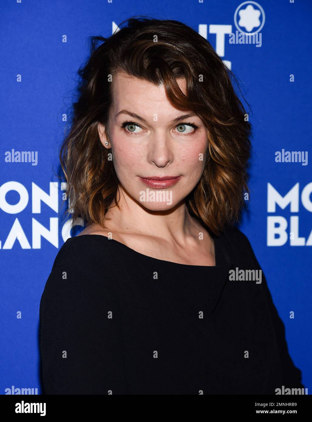 Actress Milla Jovovich attends Montblanc's celebration of the 75th ...