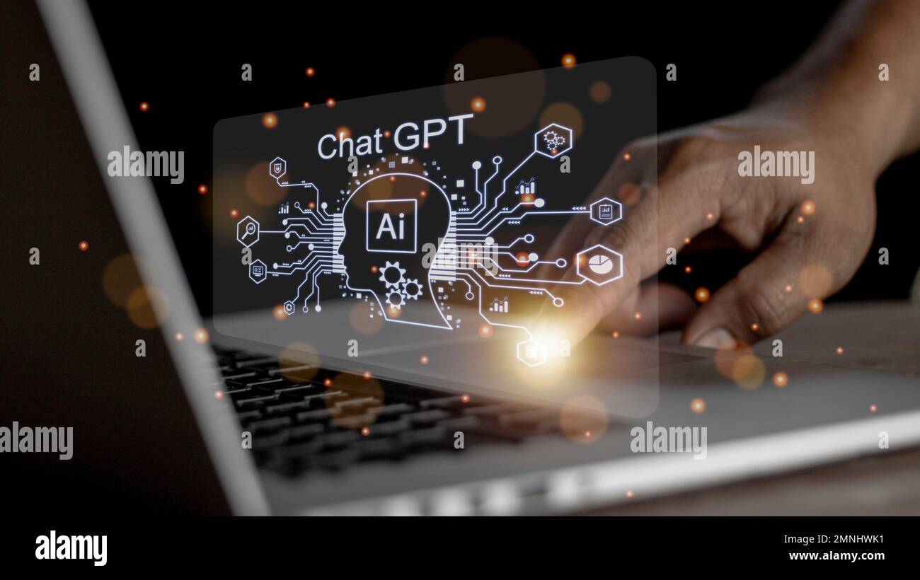 Chatgpt computer hi-res stock photography and images - Alamy