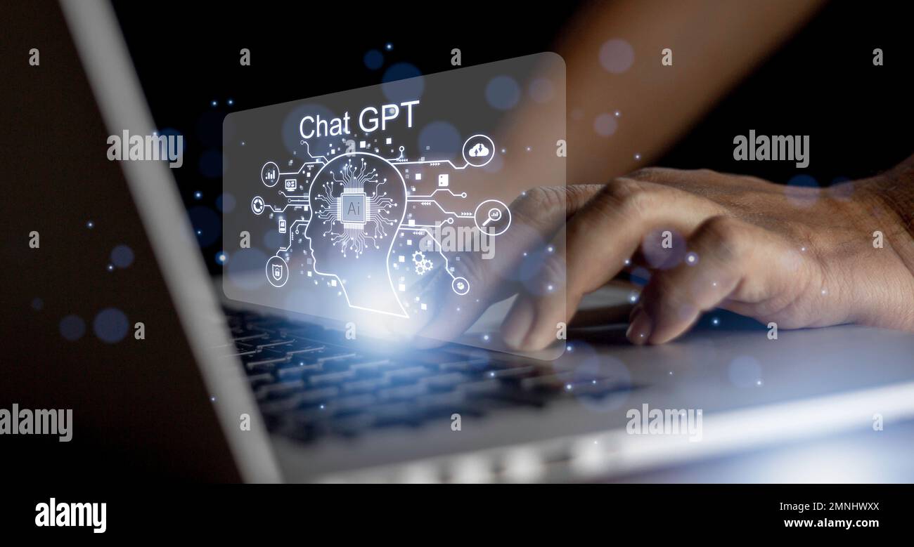 Chatgpt computer hi-res stock photography and images - Alamy