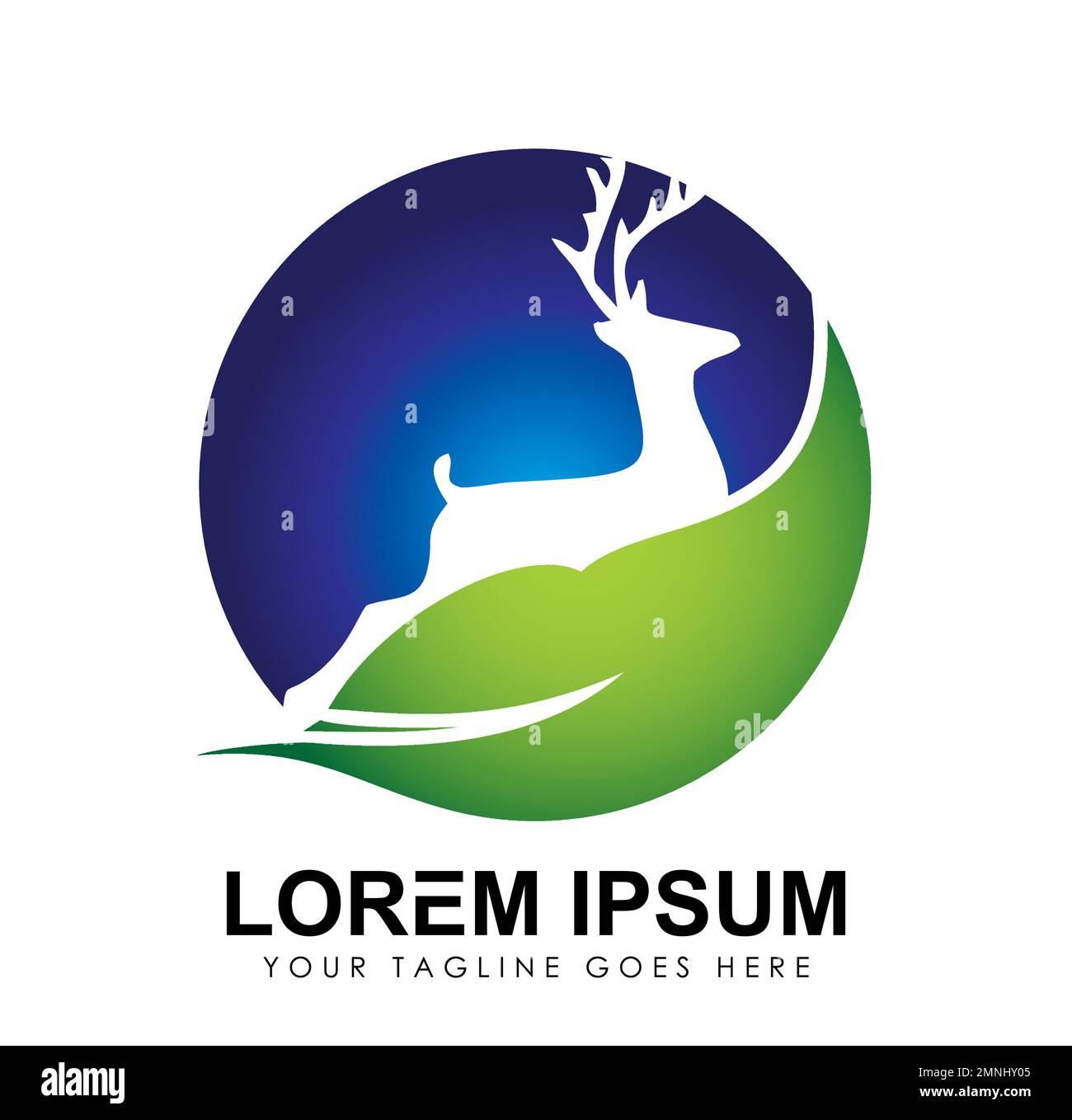 Circle Logo Template Vector Icon Sign illustration in white background ...