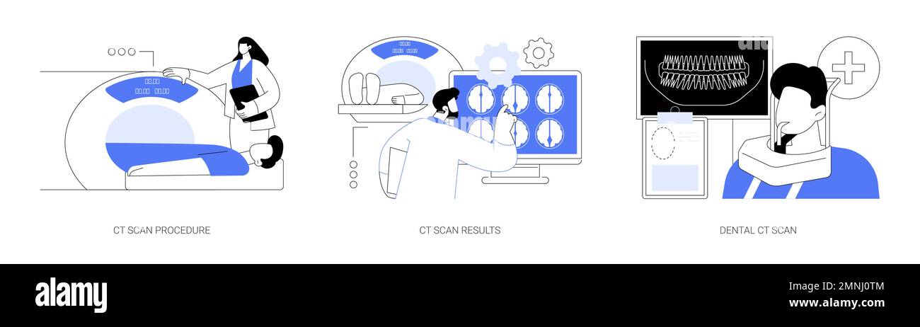 Diagnostic radiology abstract concept vector illustrations Stock Vector ...