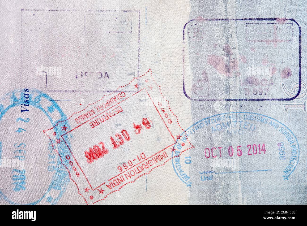 Passport pattern hi-res stock photography and images - Alamy