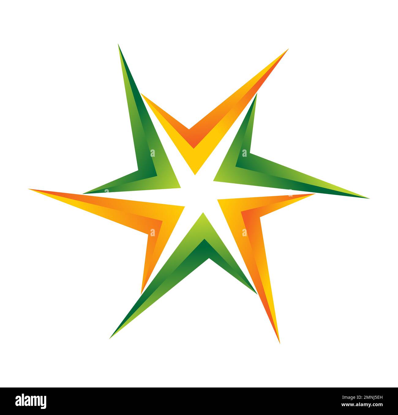 Bright blue star geometric Stock Vector Images - Alamy