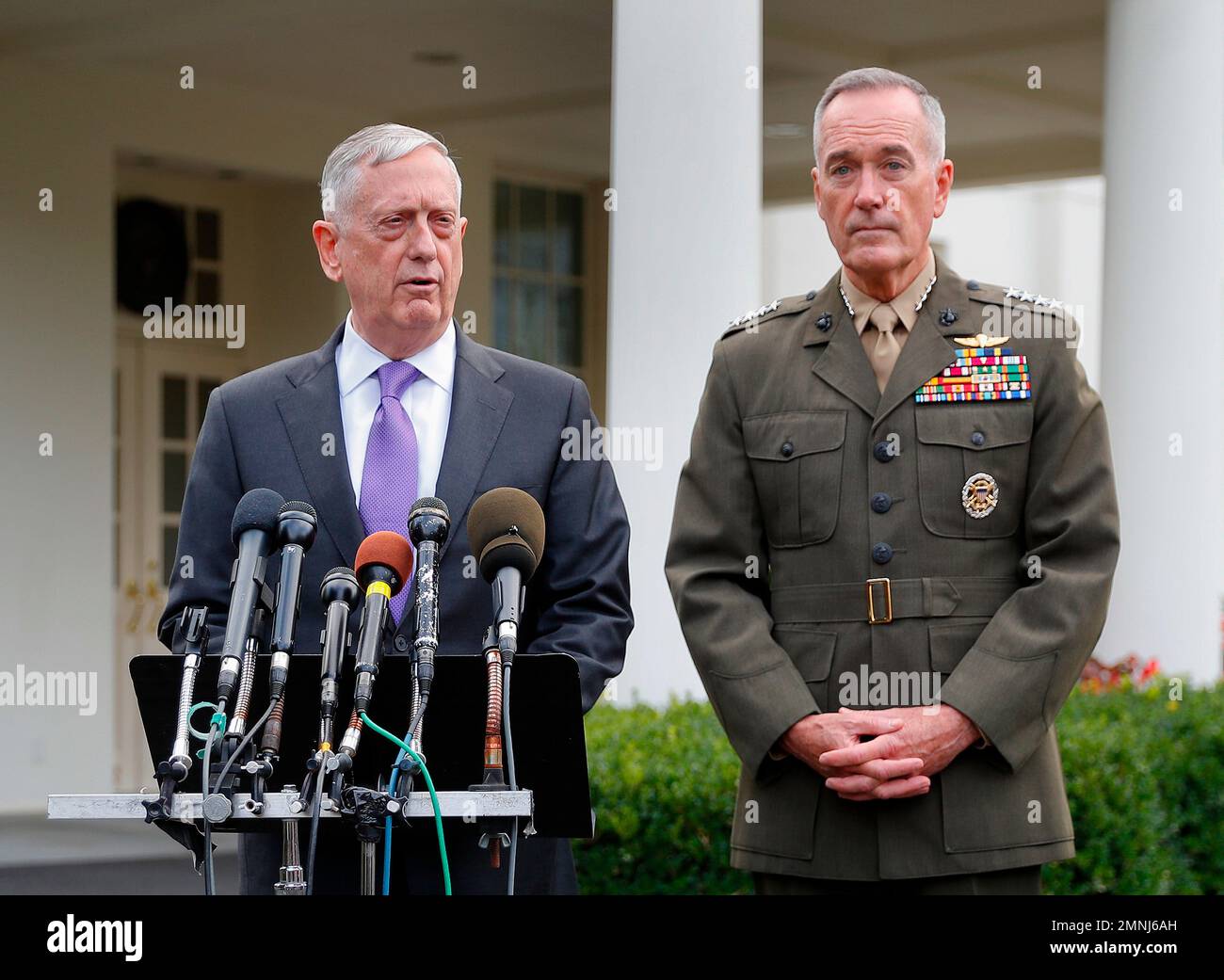 FILE - In this Sept. 3, 2017, file photo, Defense Secretary Jim Mattis ...