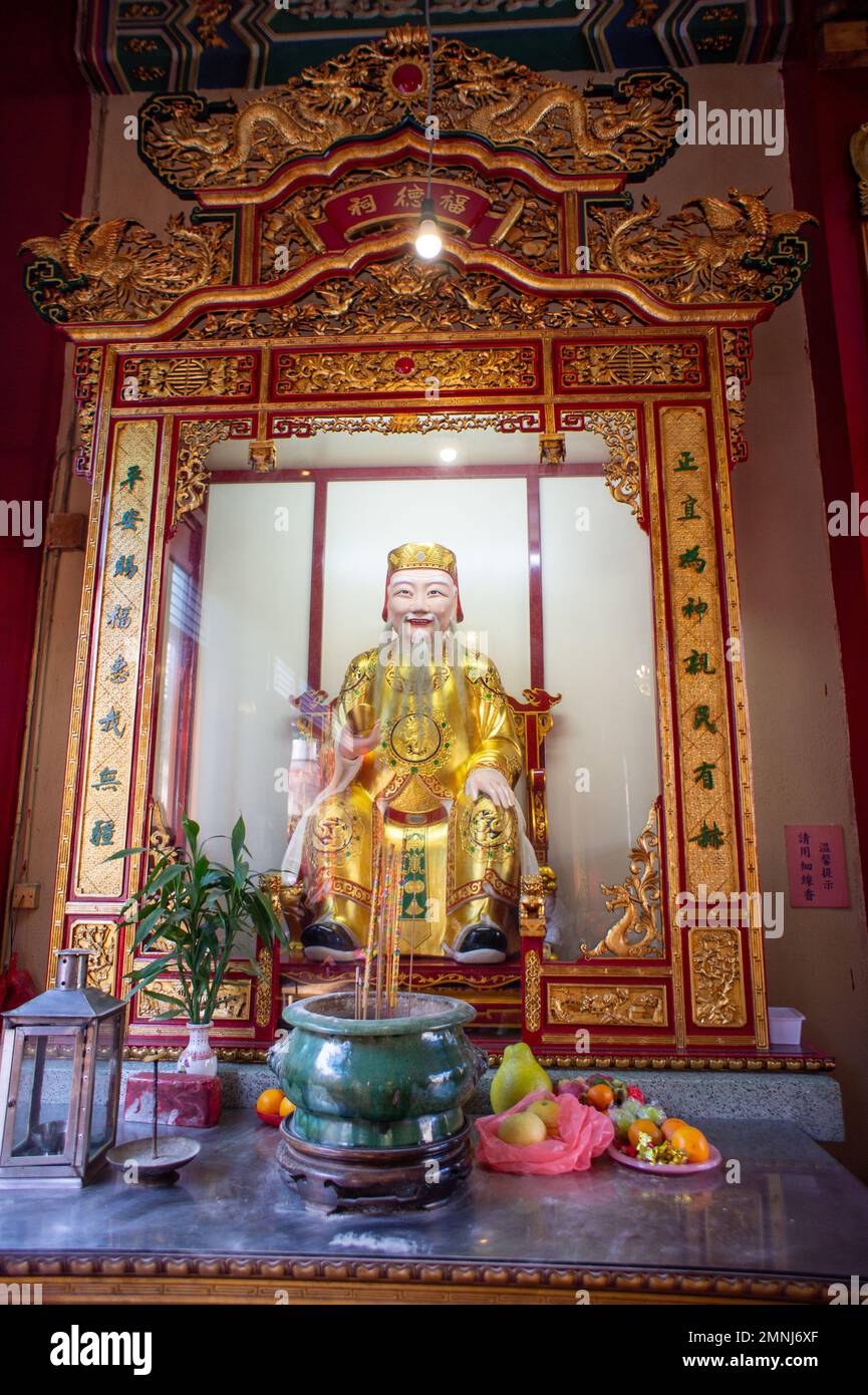 Details of Ching Chung Koon Temple at New Territories, Hong Kong, 2016 ...