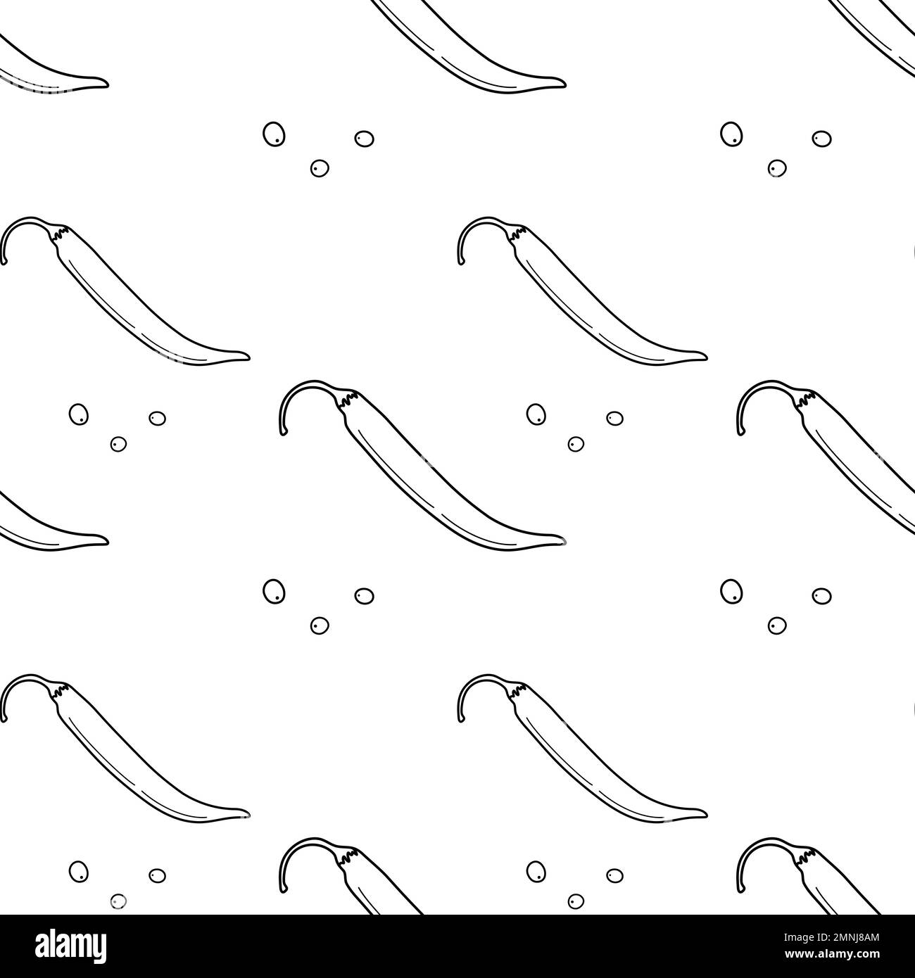 Chili banner Black and White Stock Photos & Images - Alamy