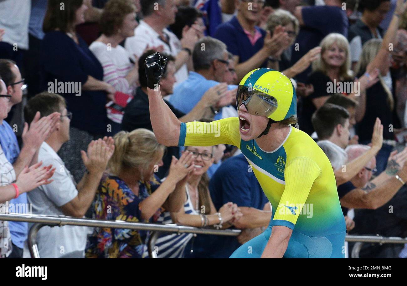 Australia's Jordan Kerby celebrate after winning gold at the Men's ...
