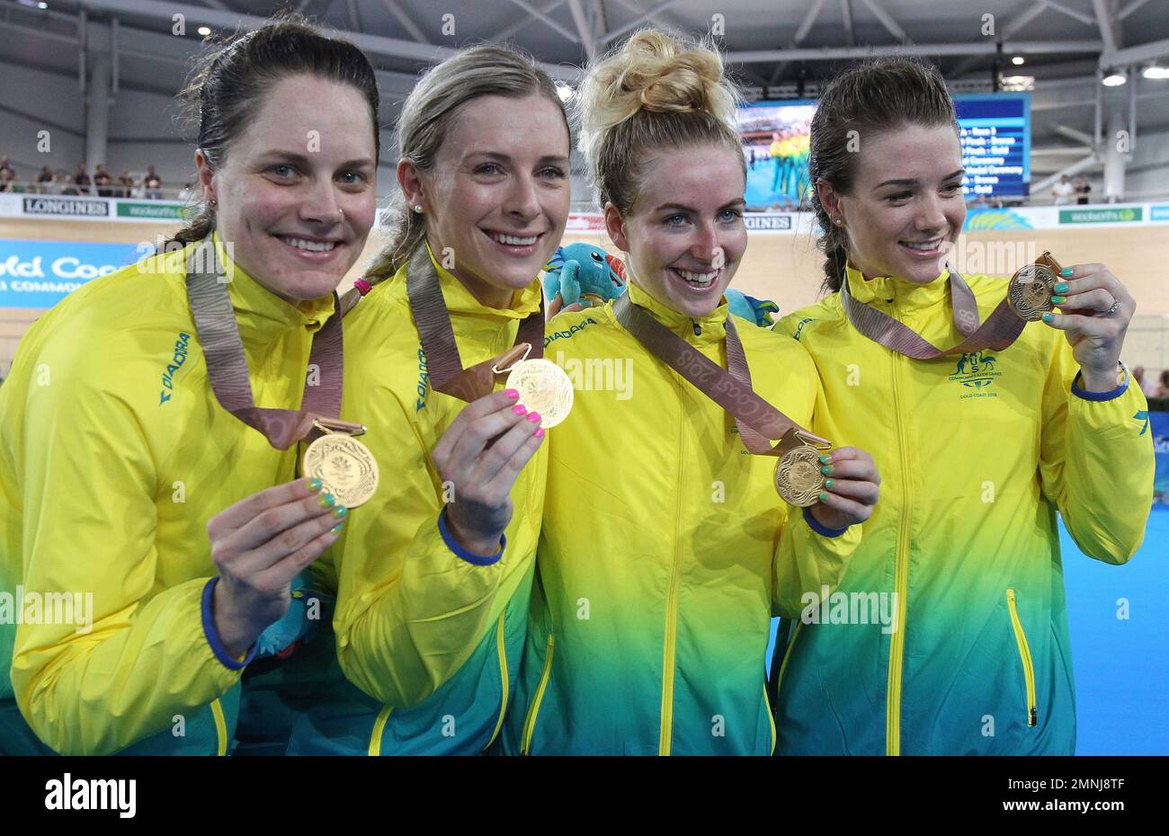 Australia's Annette Edmondson, Amy Cure, Ashlee Ankudinoff and ...