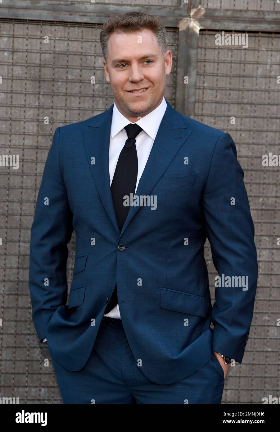 John Rickard arrives at the world premiere of "Rampage" at the ...