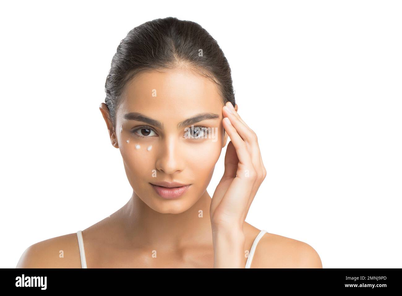 Serious young black woman face hi-res stock photography and images - Alamy