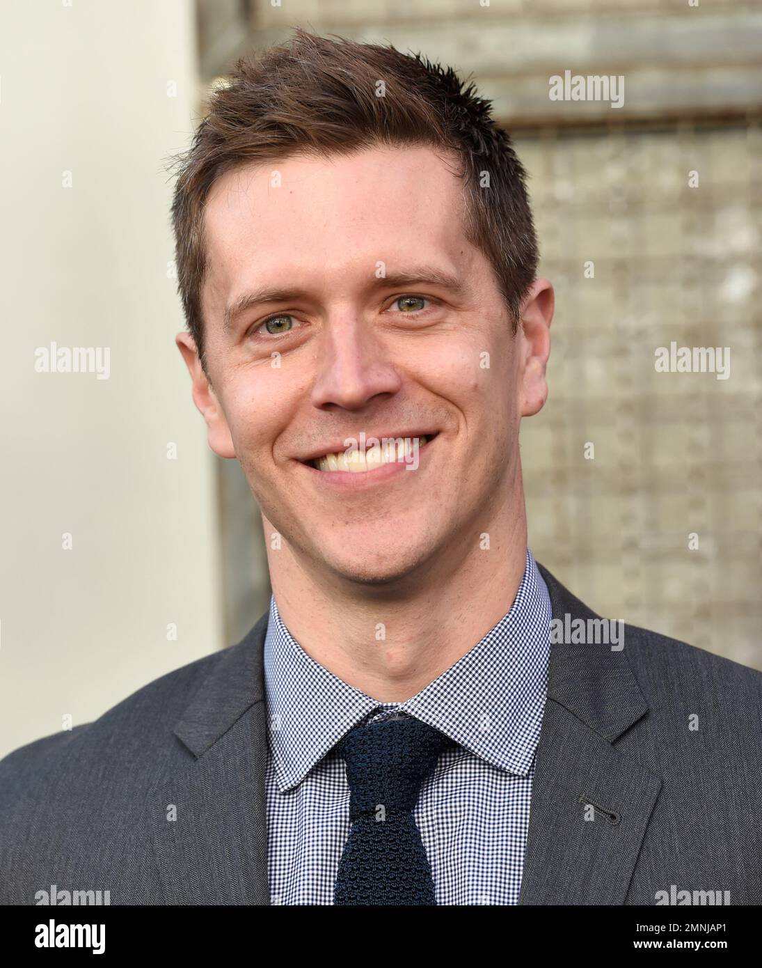 Adam Sztykiel arrives at the world premiere of "Rampage" at the ...