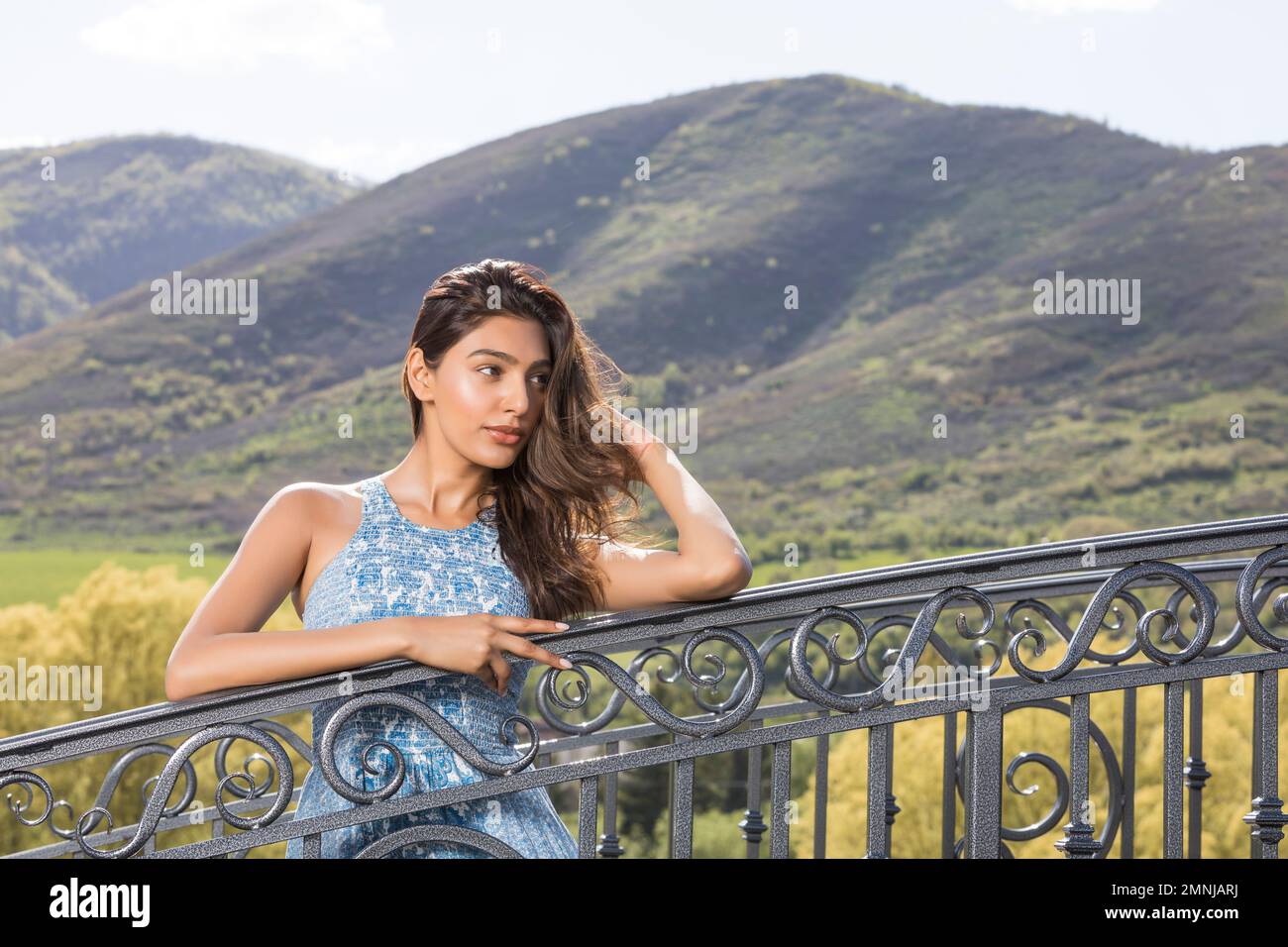 Beautiful scenery woman hi-res stock photography and images - Alamy