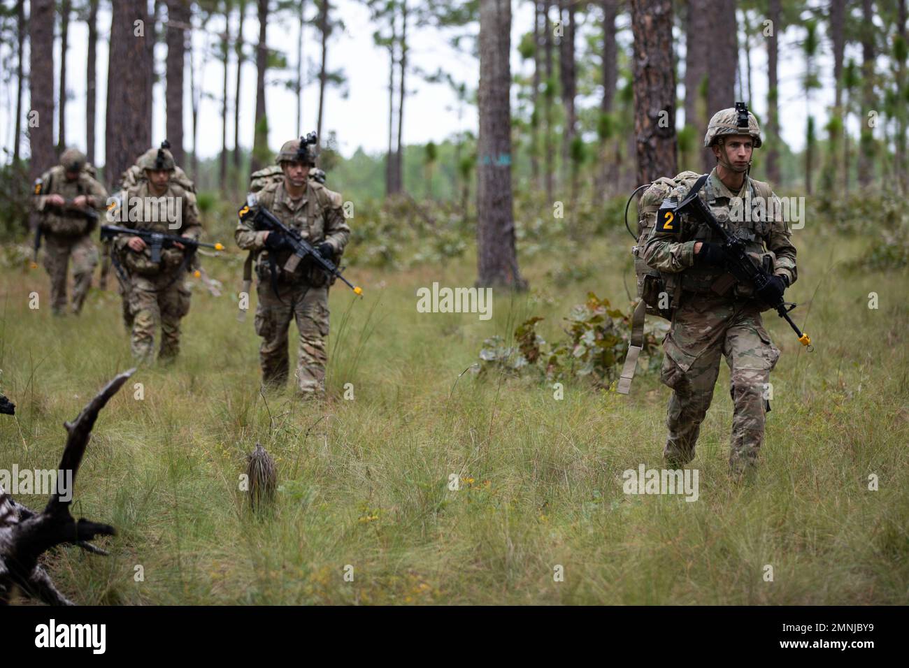 Squad 2, representing the U.S Army Training and Doctrine Command in the ...