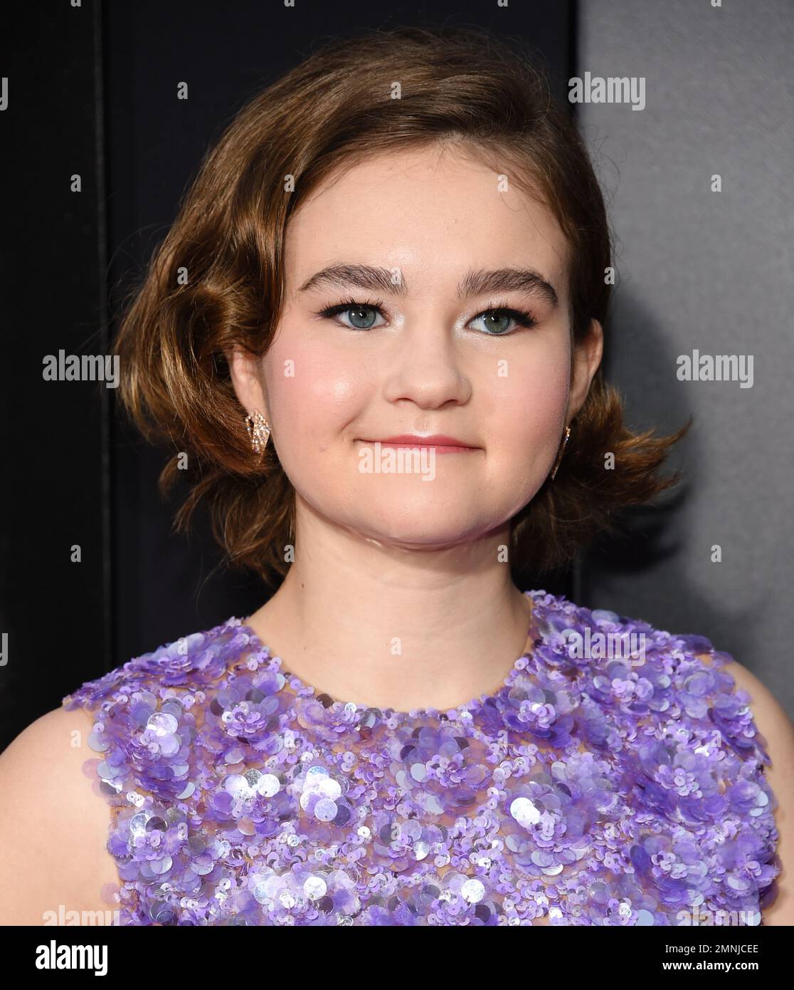 Actress Millicent Simmonds attends the premiere of "A Quiet Place" at ...