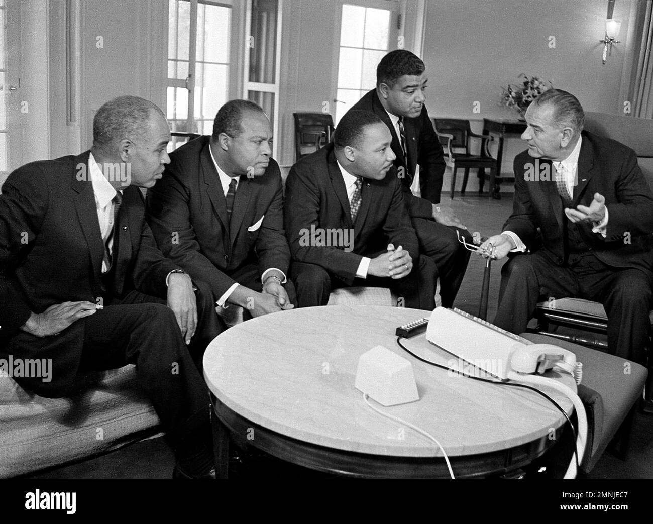 FILE - In this Jan. 18, 1964 file photo, President Lyndon B. Johnson ...