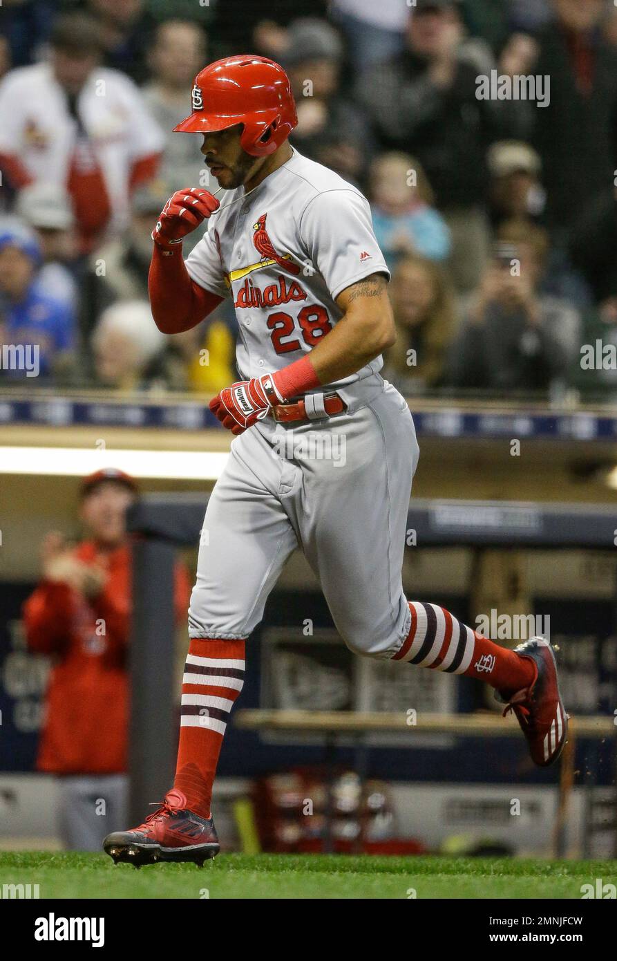 St. Louis Cardinals' Tommy Pham rounds third after hitting a solo home ...