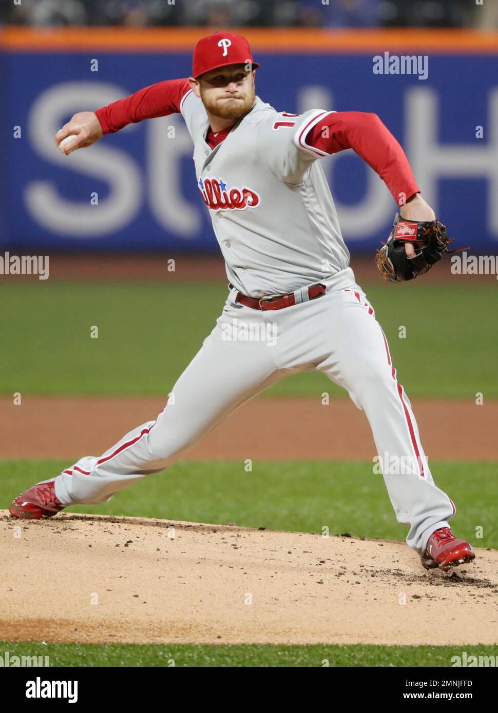 Philadelphia Phillies' Ben Lively delivers a pitch during the first ...