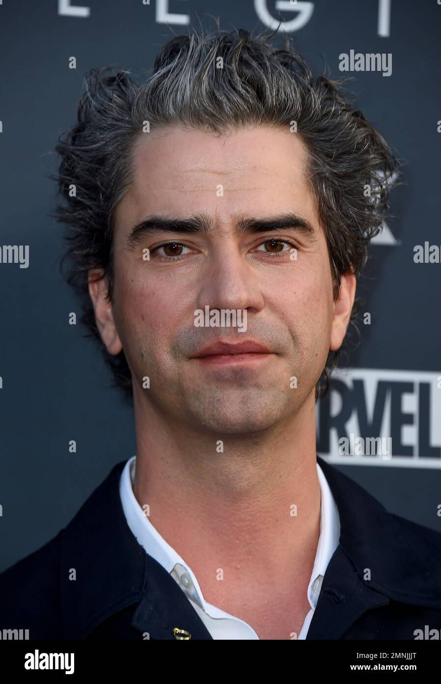 Hamish Linklater arrives at the premiere of "Legion" season two at the ...