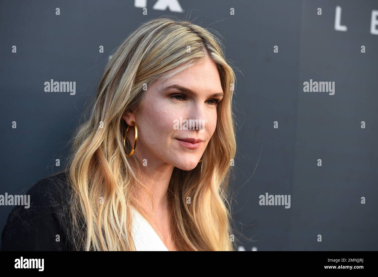 Lily Rabe arrives at the premiere of "Legion" season two at the DGA ...