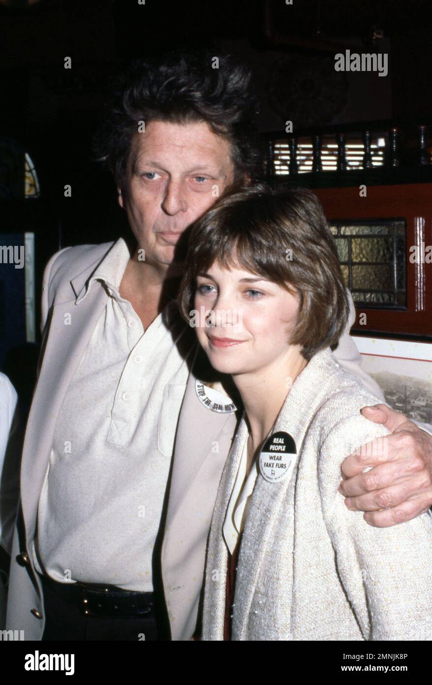 **FILE PHOTO** Cindy Williams Has Passed Away. Cleveland Amory and Cindy Williams Circa 1980's ...