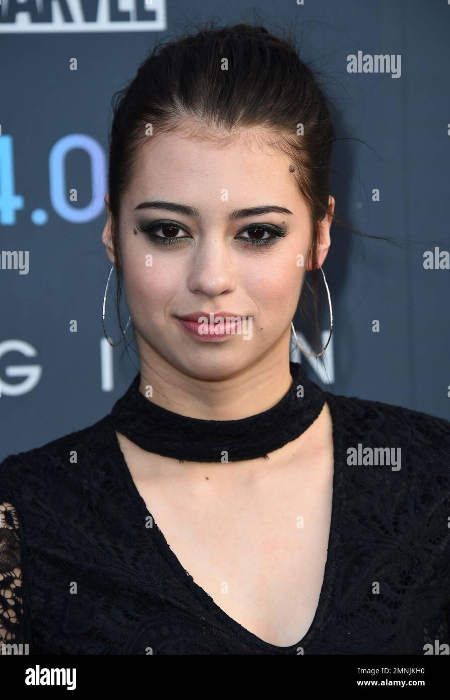 Amber Midthunder arrives at the premiere of "Legion" season two at the ...