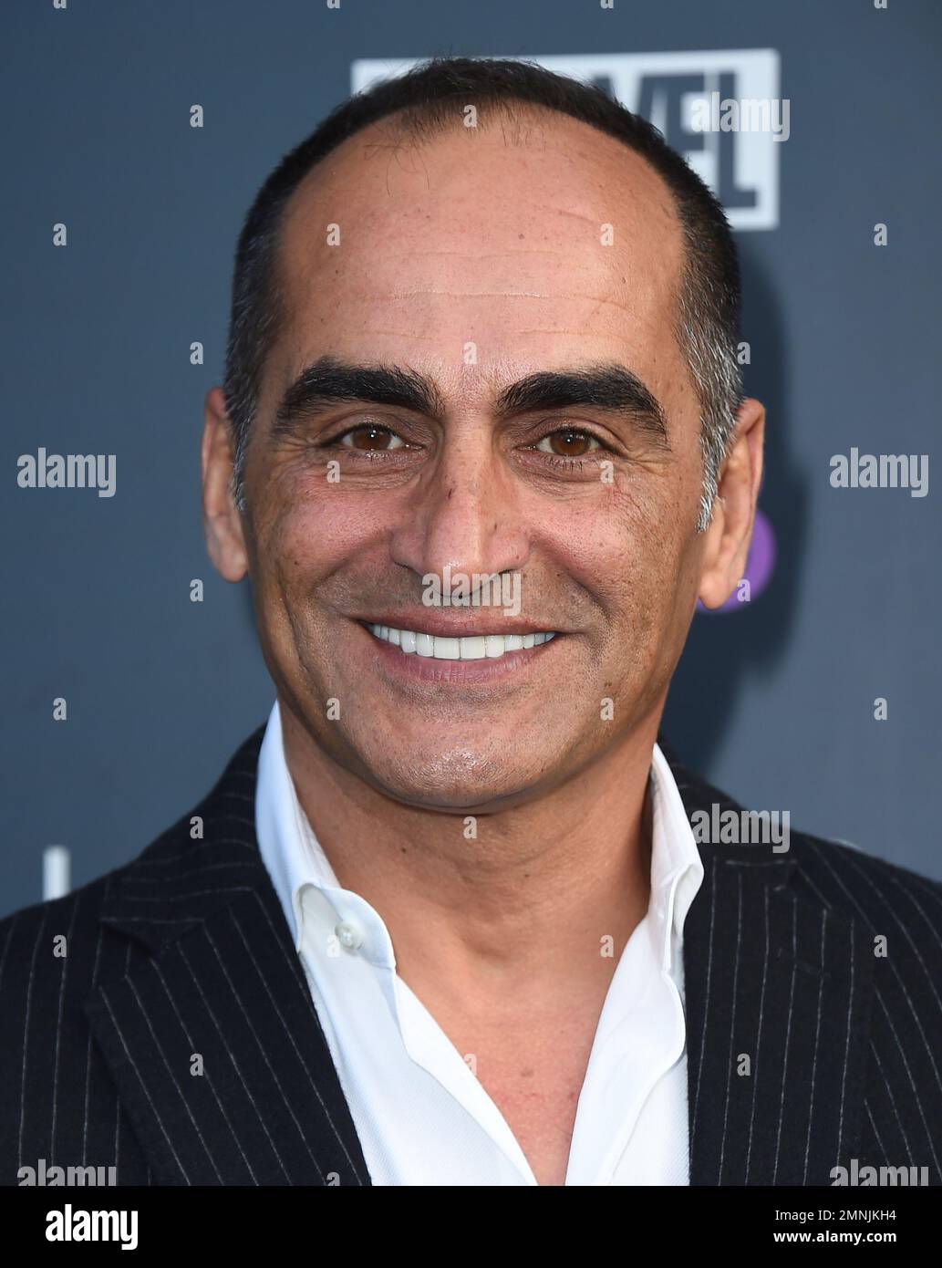 Navid Negahban arrives at the premiere of "Legion" season two at the ...